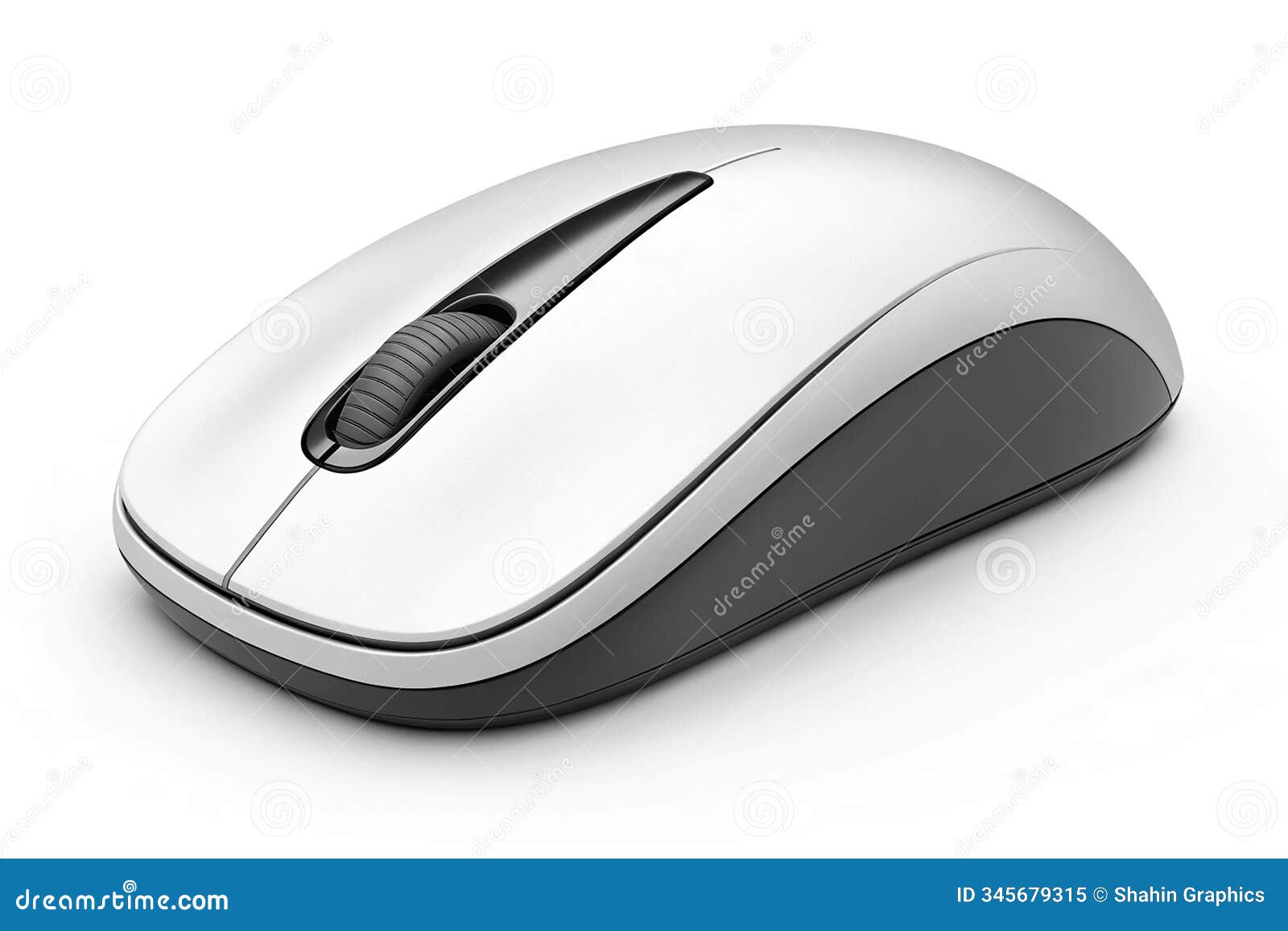 3d Realistic Mouse Cursor Illustration Stock Illustration ...