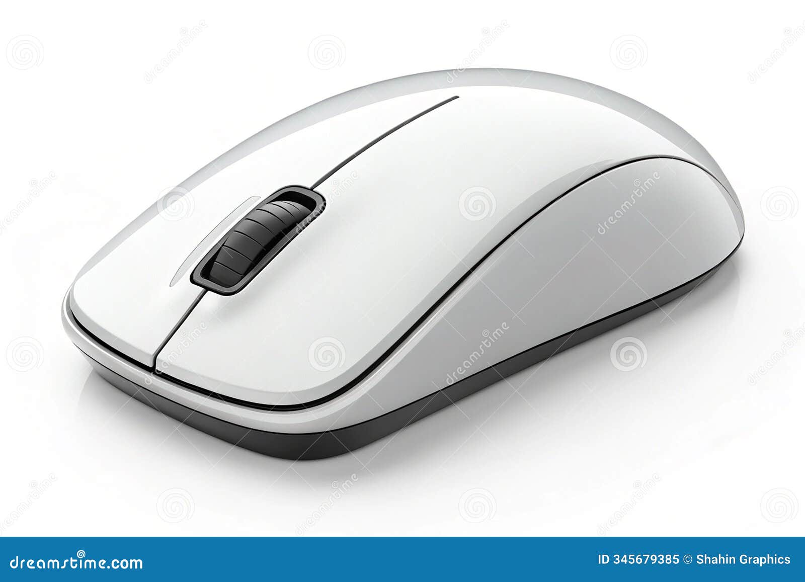 3d Realistic Mouse Cursor Illustration Stock Illustration ...