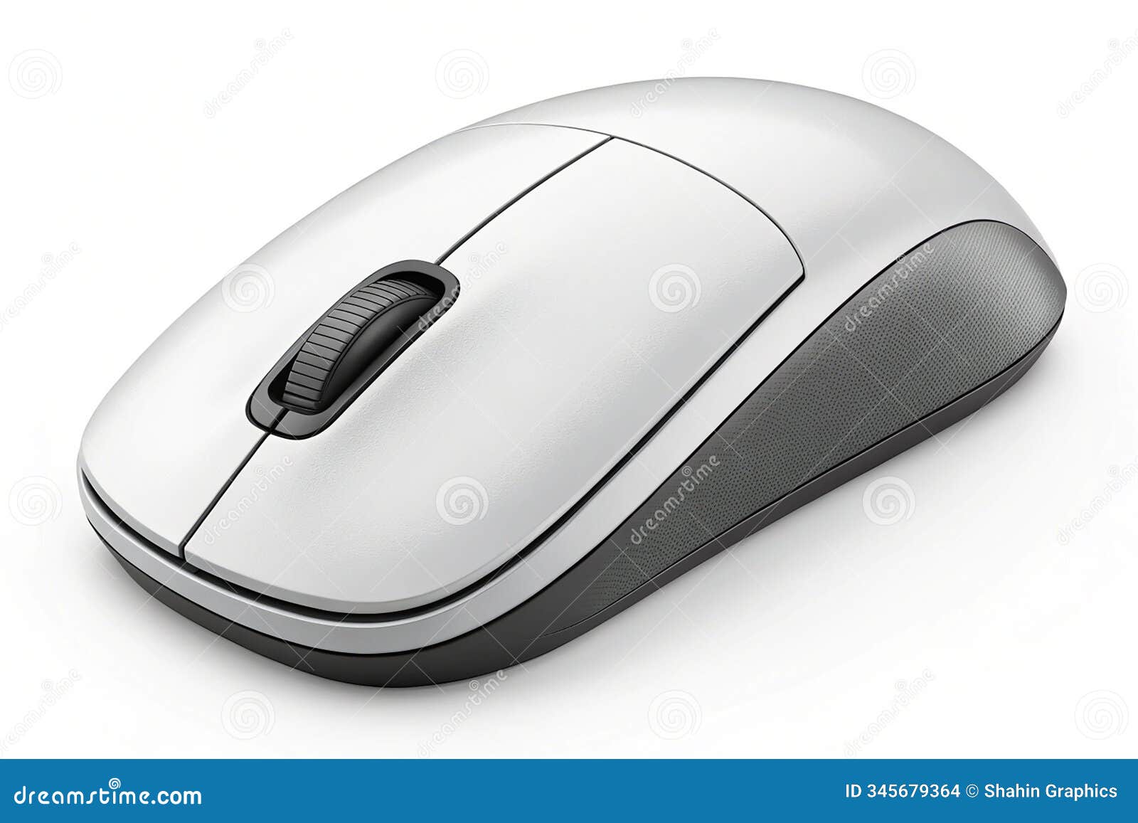 3d Realistic Mouse Cursor Illustration Stock Illustration ...