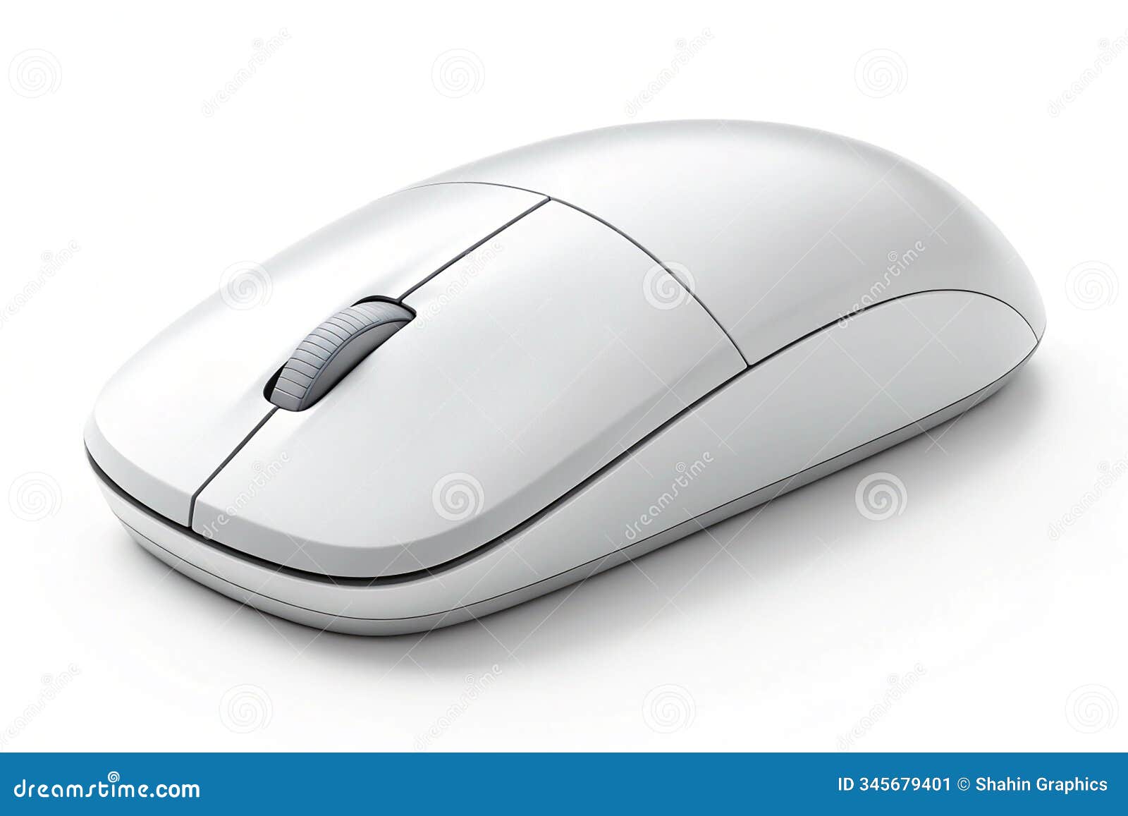 3d Realistic Mouse Cursor Illustration Stock Illustration ...