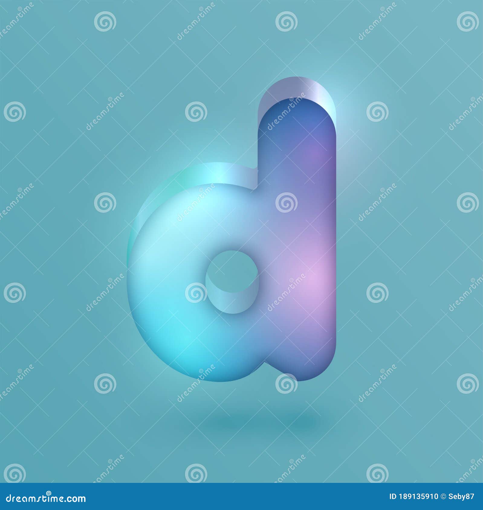 3D Realistic Neon Character, Vector Stock Vector - Illustration of ...