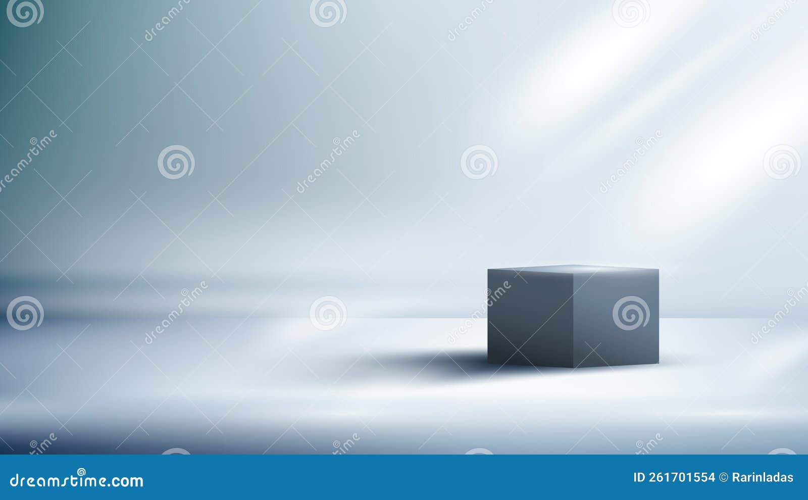 3D Realistic Podium Empty Studio Room Background with Lighting for ...