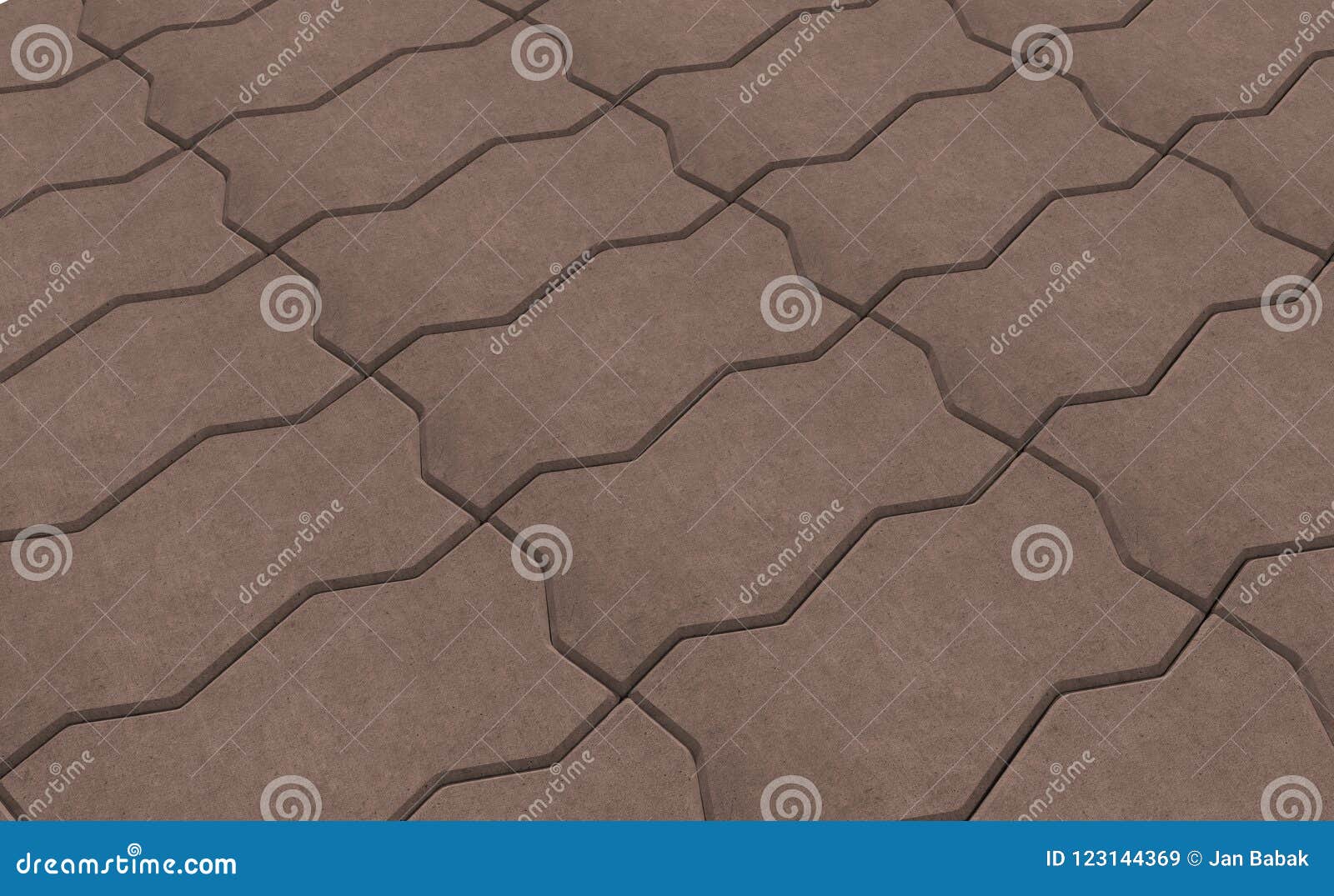 Render Of Brown Lock Paving Texture. Royalty-Free Stock Photography ...