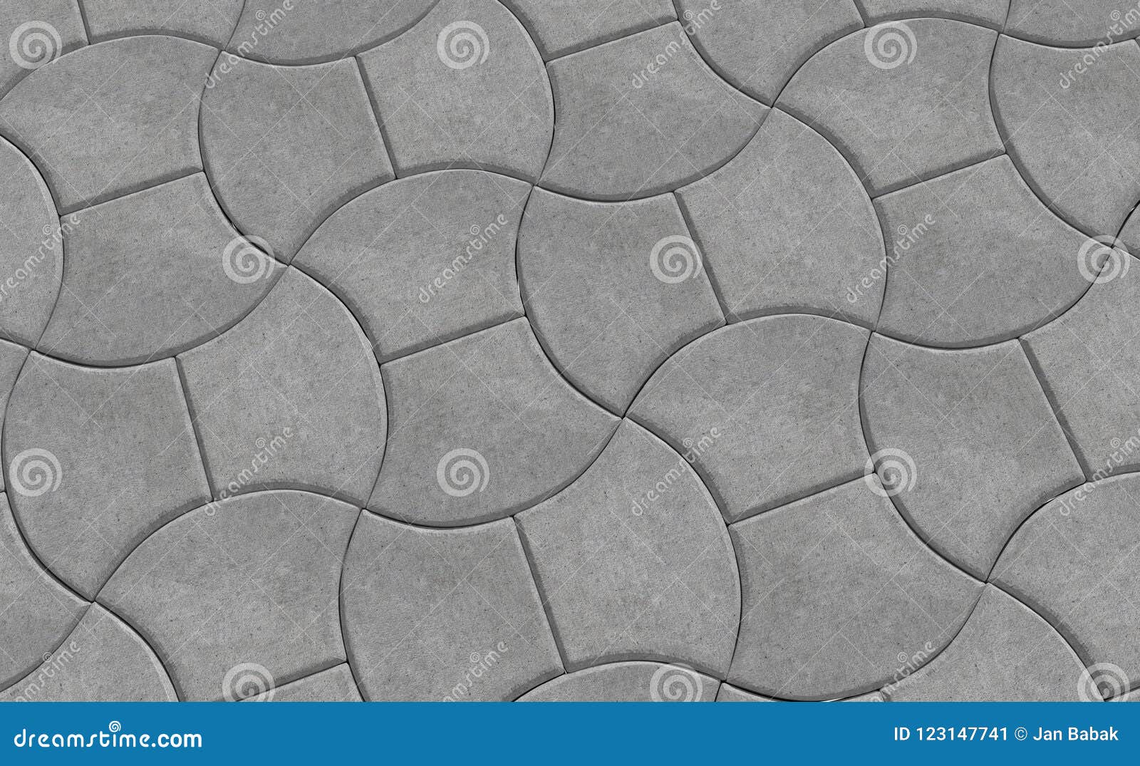 Render of Grey Lock Paving Texture. Stock Illustration - Illustration ...