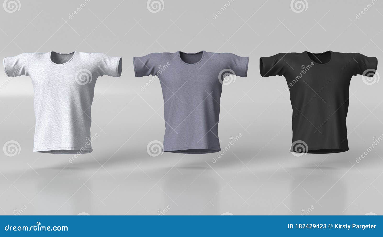 Mens T Shirt Clean Empty Template, Mockup for Design, Logo Stock Image ...
