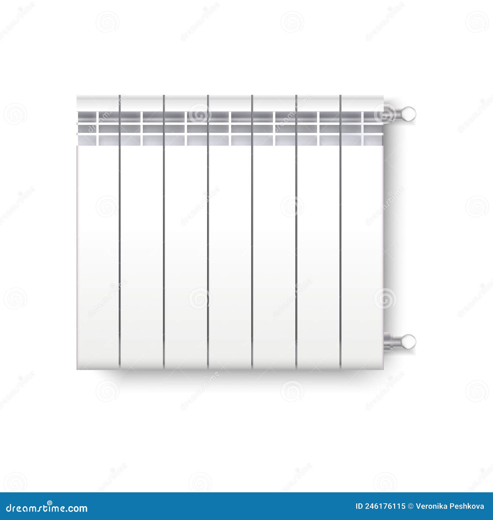 Realistic Radiator Illustration Cartoon Vector | CartoonDealer.com ...