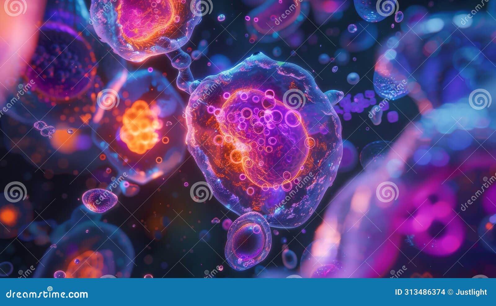 A 3D Reconstruction of a Cells Nucleoplasm Using Confocal Microscopy ...