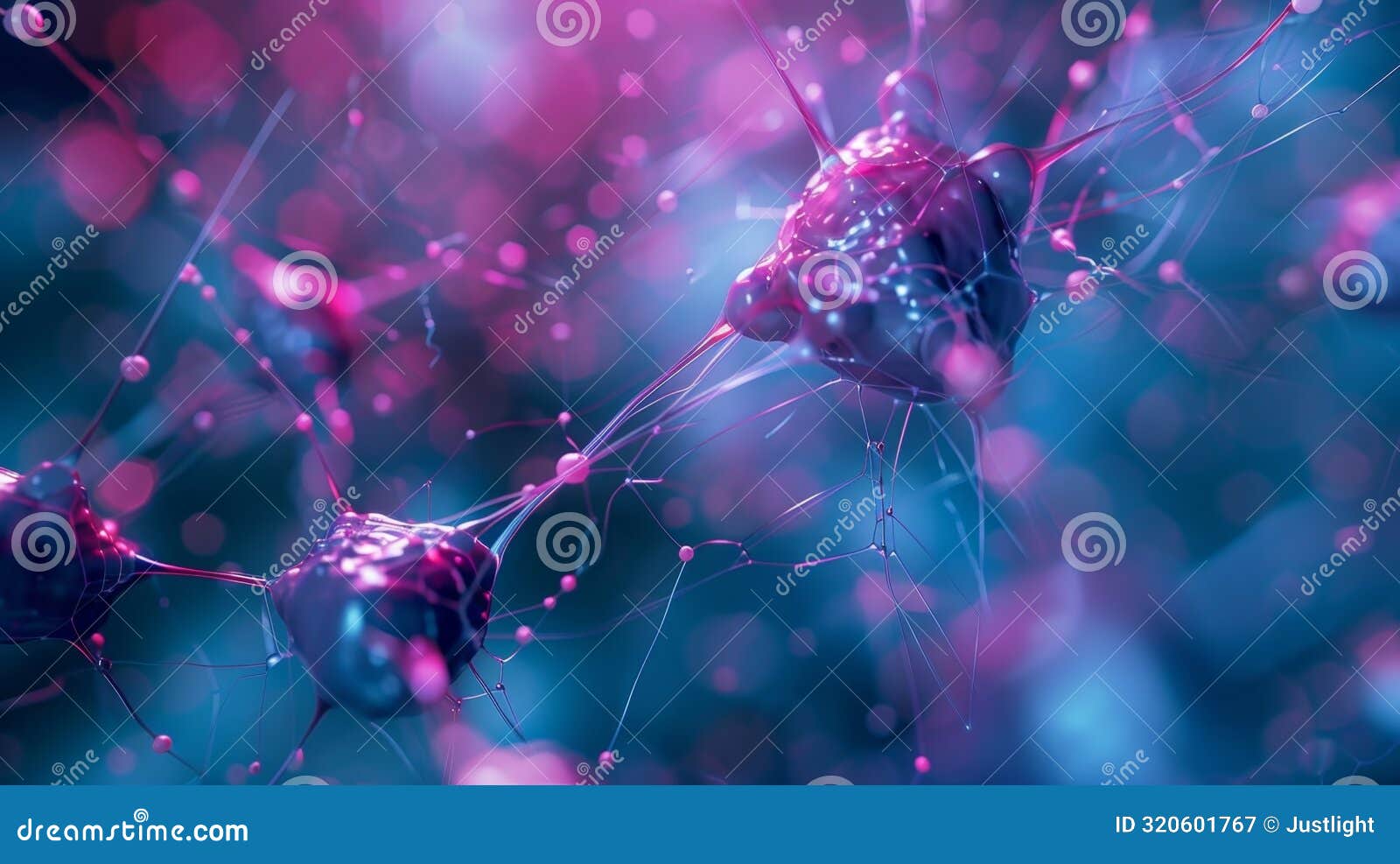 A 3D Reconstruction of Gap Junctions within a Cell Visualizing the ...