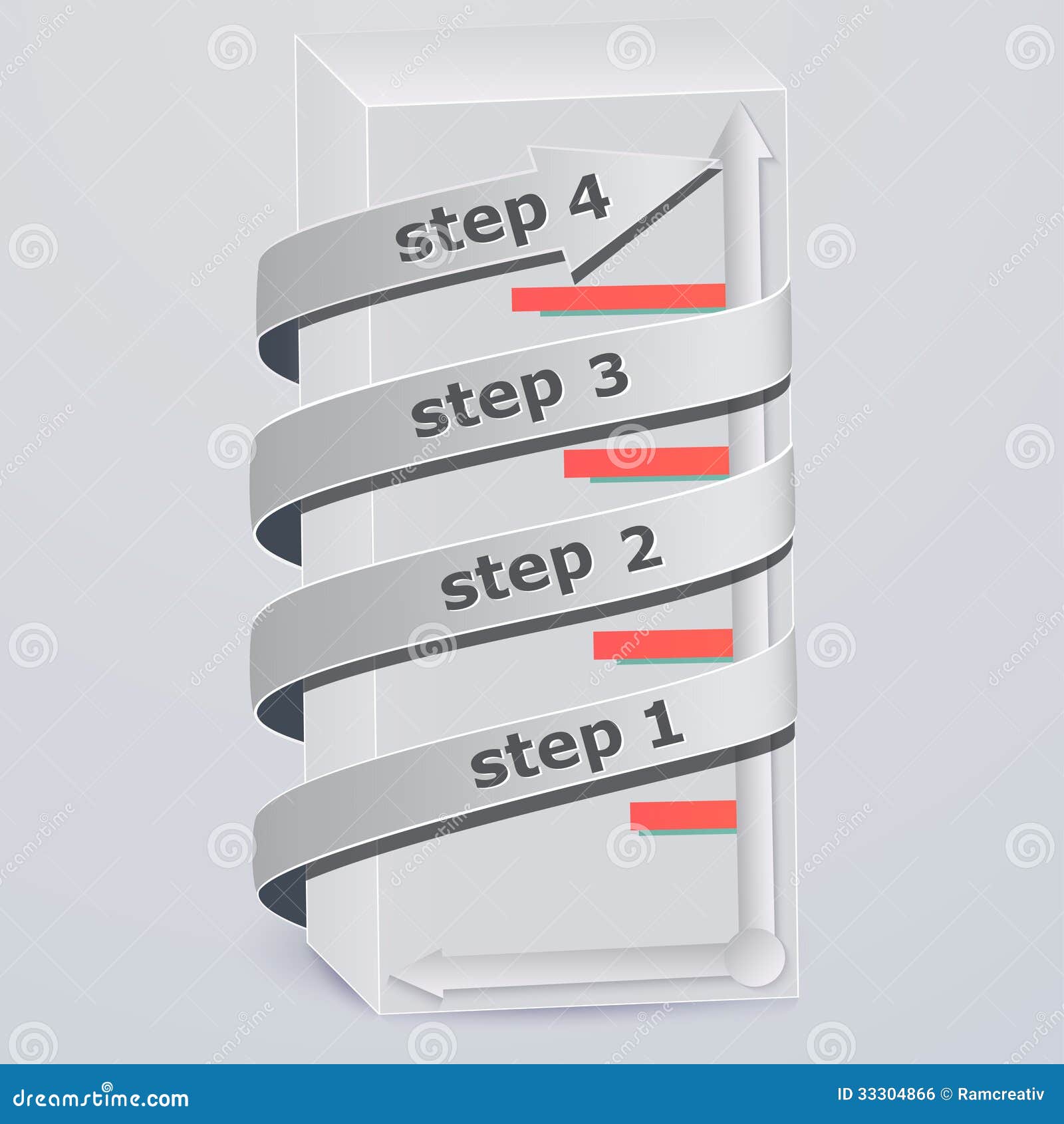 3D Rectangle the Arrow Keys Up Stock Illustration - Illustration of ...