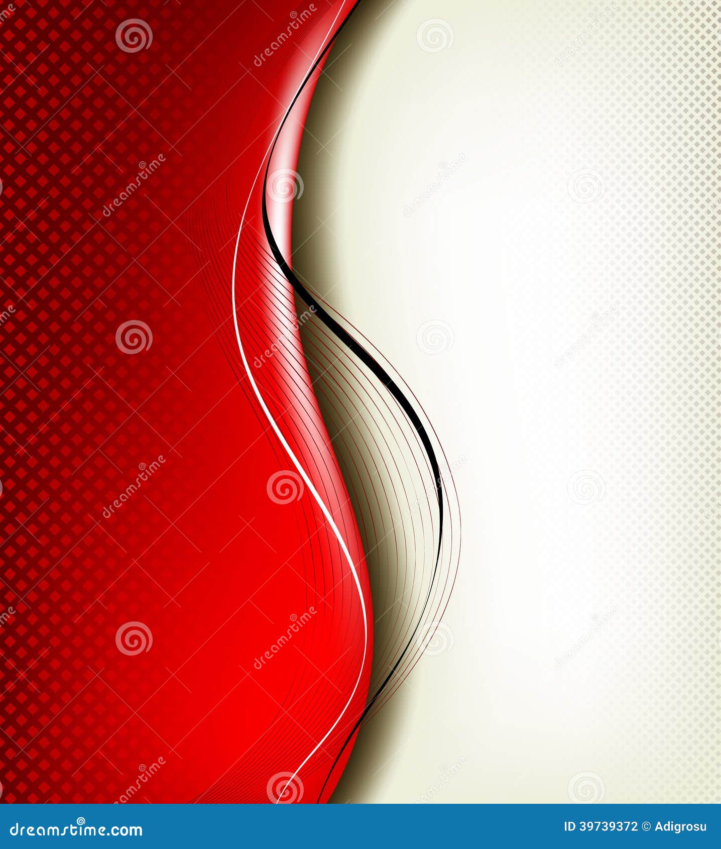 3D Red Background Composition Stock Vector - Illustration of billboard ...