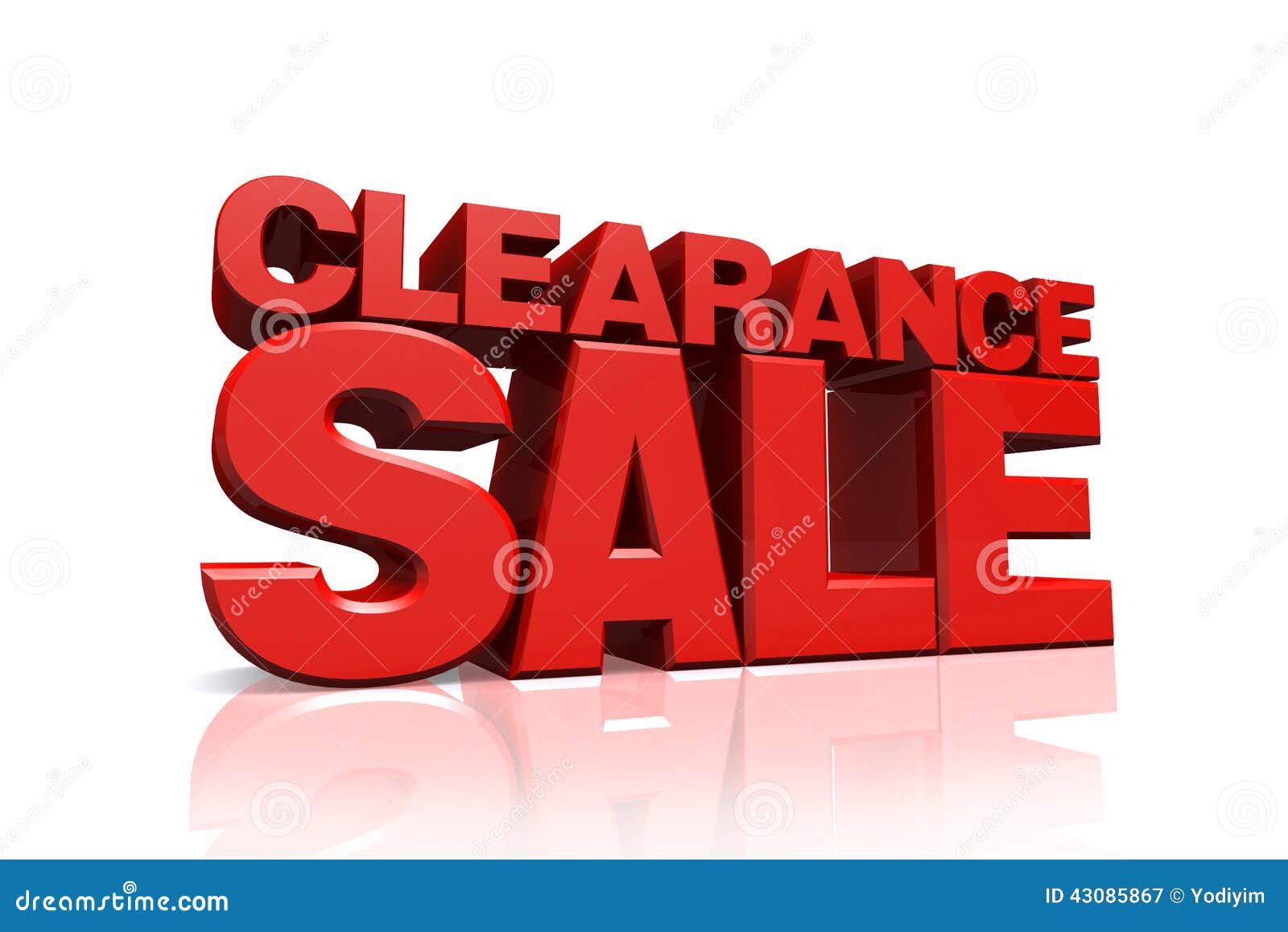 Clearance Sale Sign Cartoon Vector | CartoonDealer.com #10598243