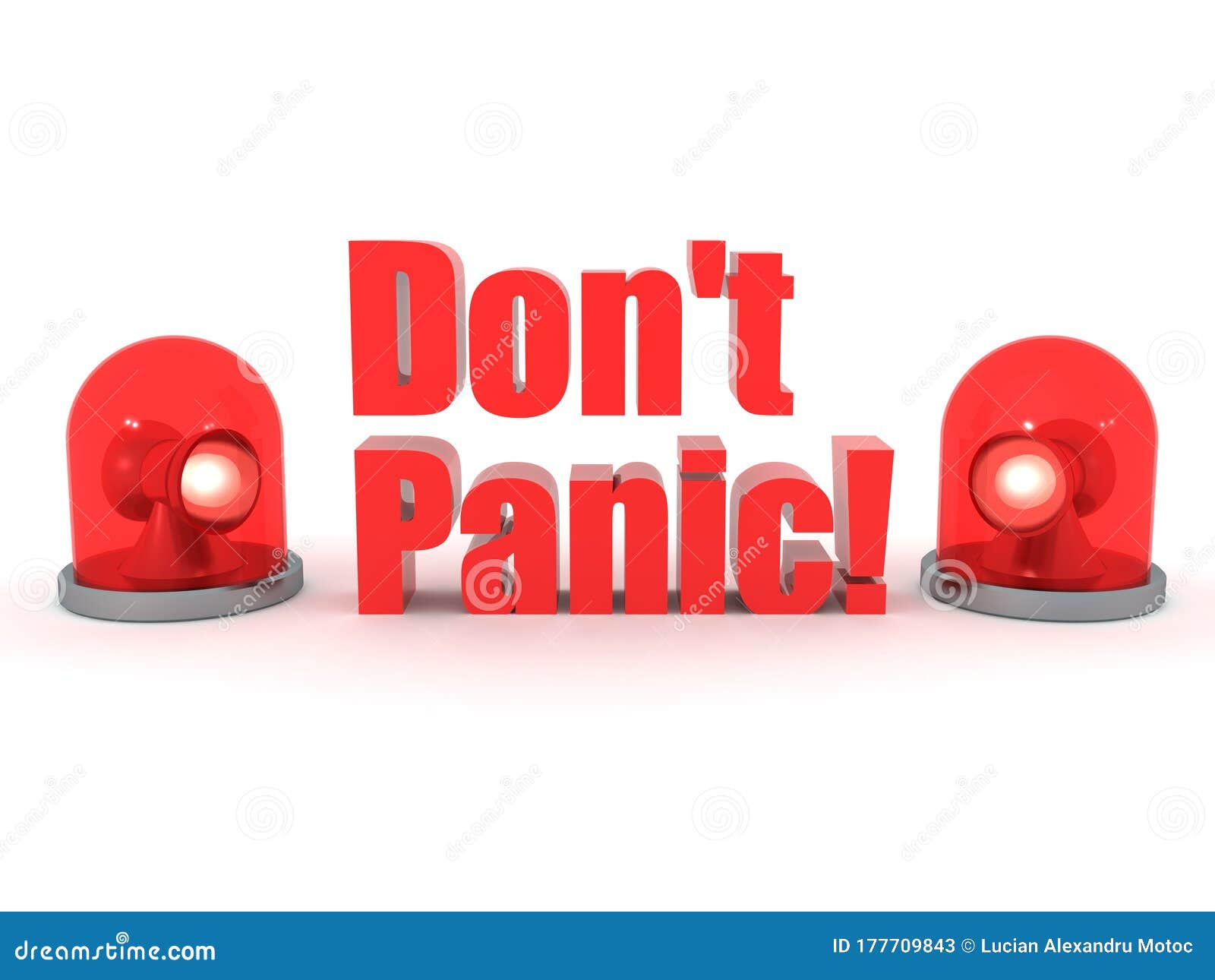 Panic Light Vector Illustration | CartoonDealer.com #31568946