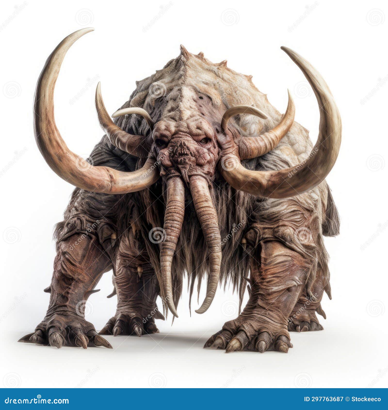 Gigantus: a Photo-realistic Evil Beast with Earthy Textures Stock ...