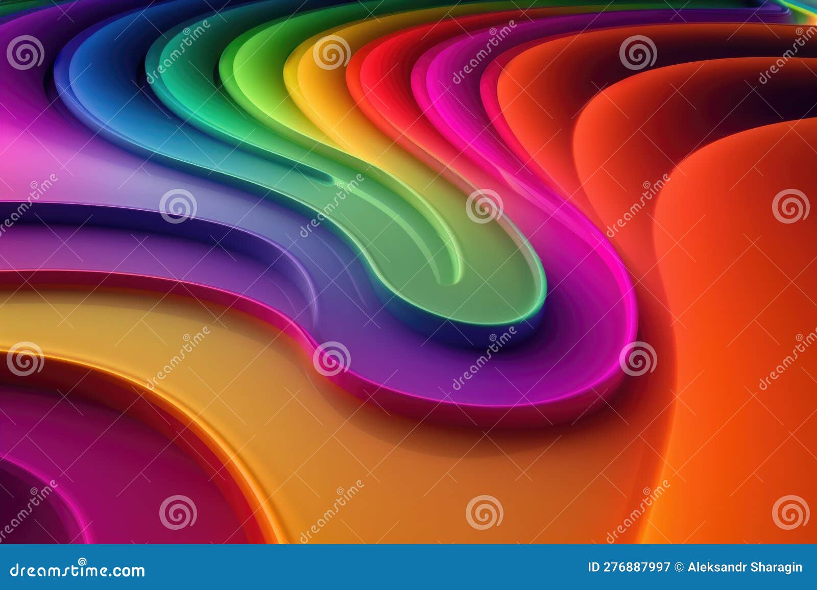 3d Render of Abstract Art 3d Background with Part of Surreal Alien ...