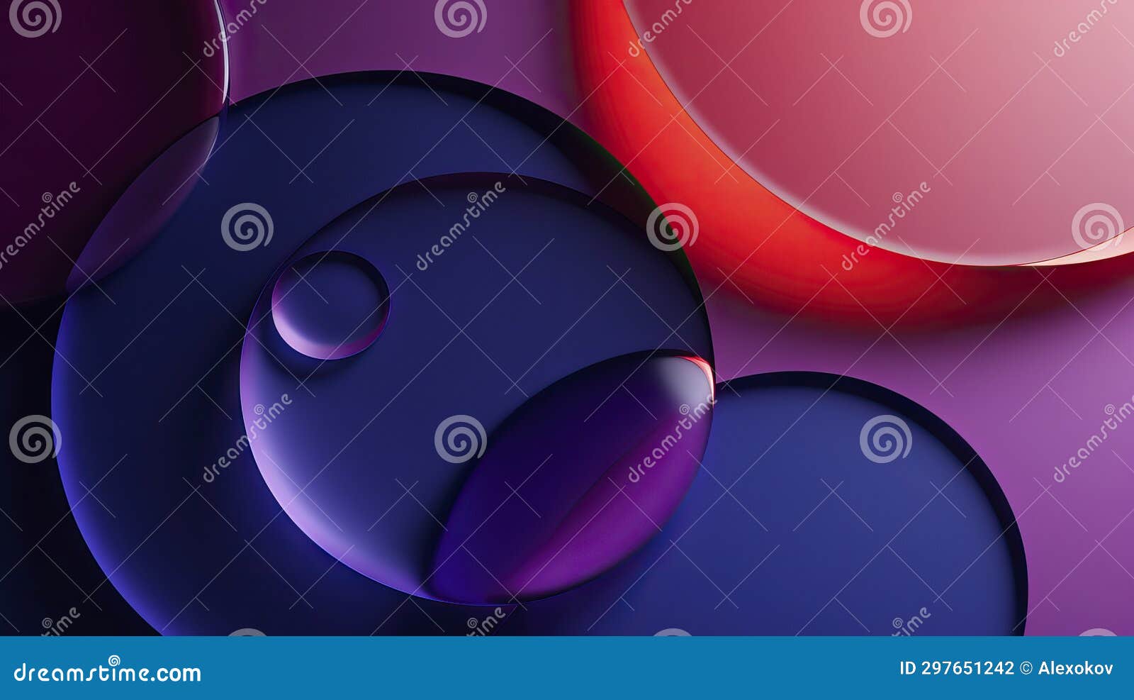 3d Render, Abstract Background with Cut Shapes, Computer Generated ...
