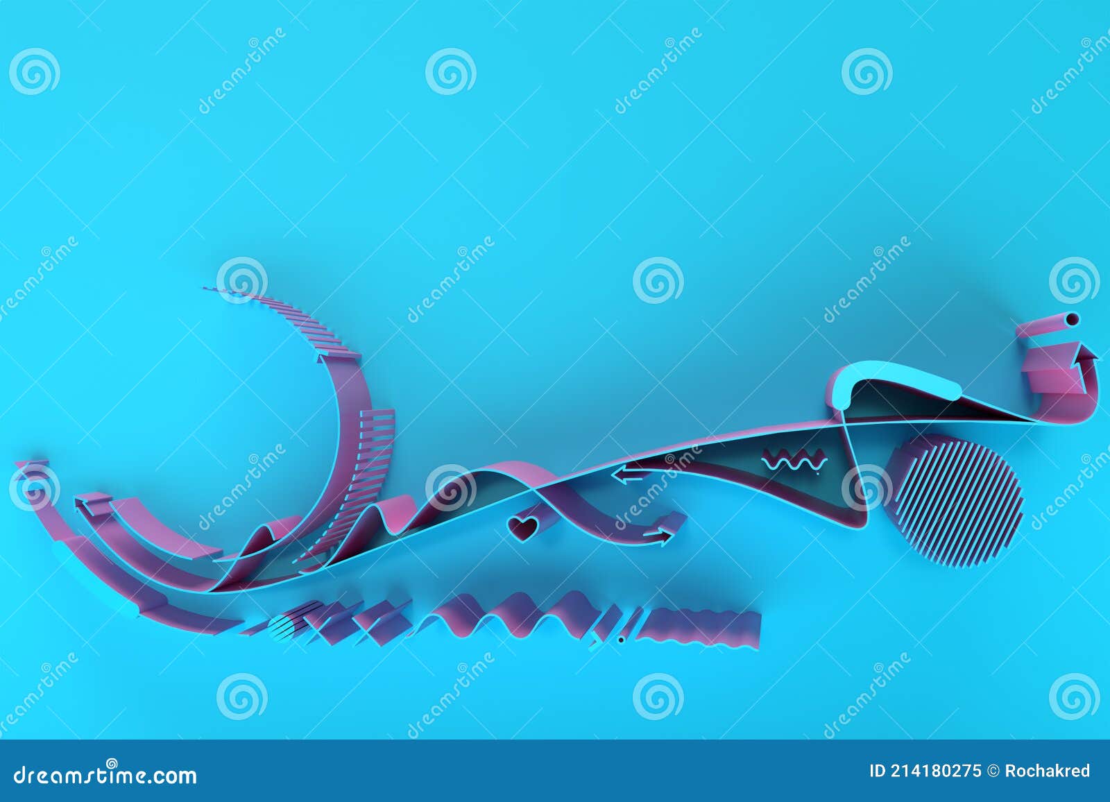 3D Render Abstract Background. Digital 3d Illustration Stock ... 3D Render Abstract Background. Digital 3d Illustration Stock ...