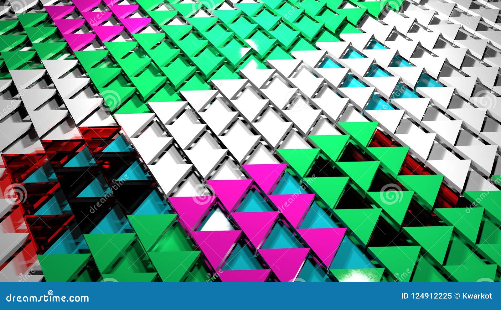 3d Render Abstract Background. Triangle Form Stock Image - Image of ...