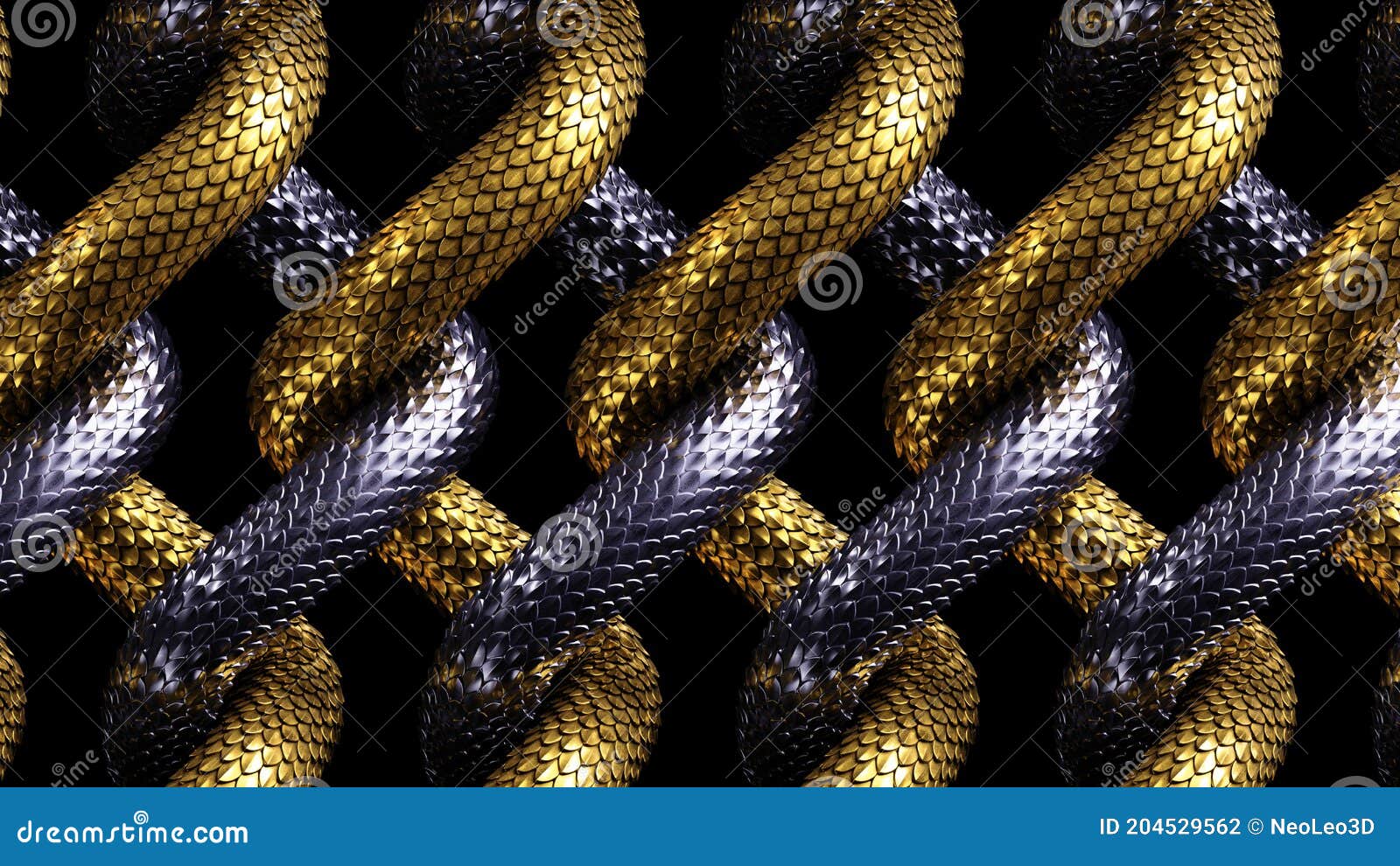 Snakes Abstract Background Royalty-Free Illustration | CartoonDealer ...