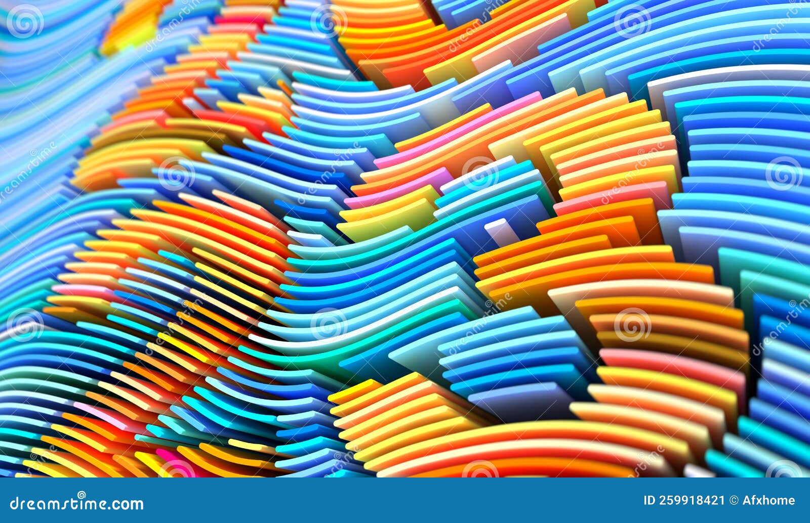 3D Render Abstract Background of Smooth Lines of Spline Figures 2023 ...