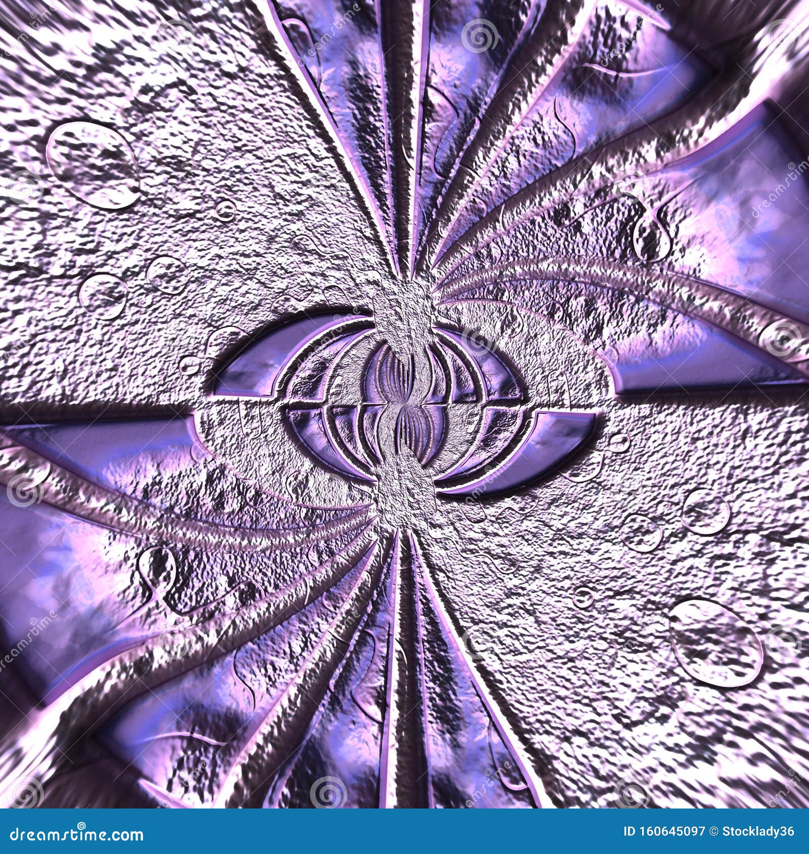 3D Render of Abstract Object Tile Stock Illustration - Illustration of ...