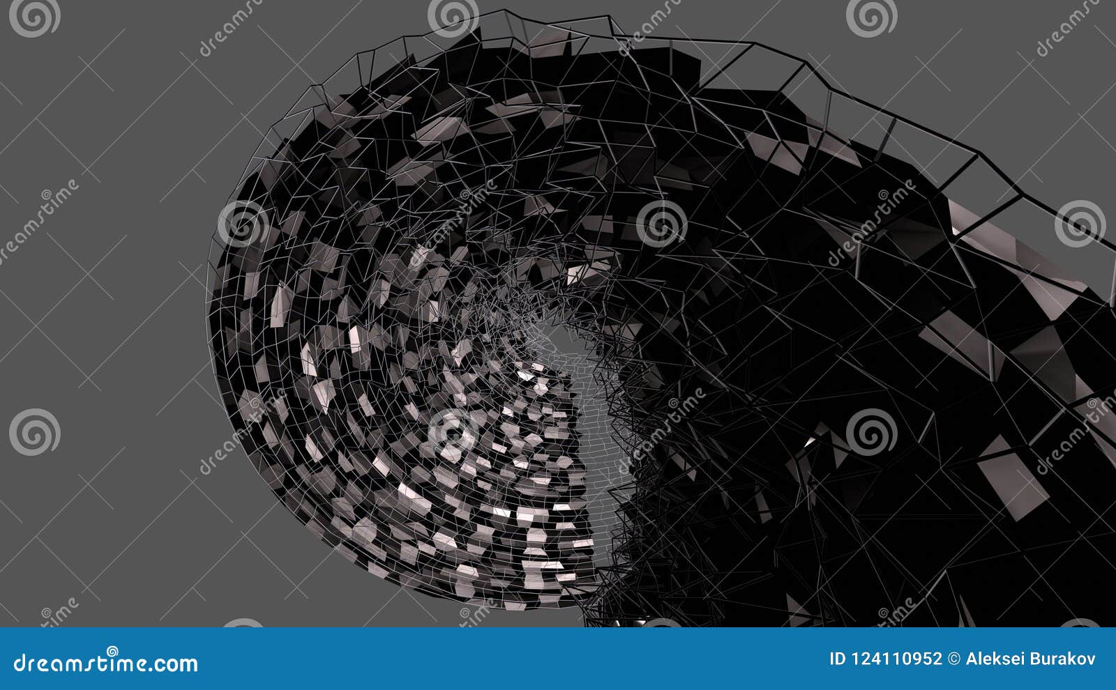 3d Render of Abstract Geometric Background with Modern Gradient Colors ...