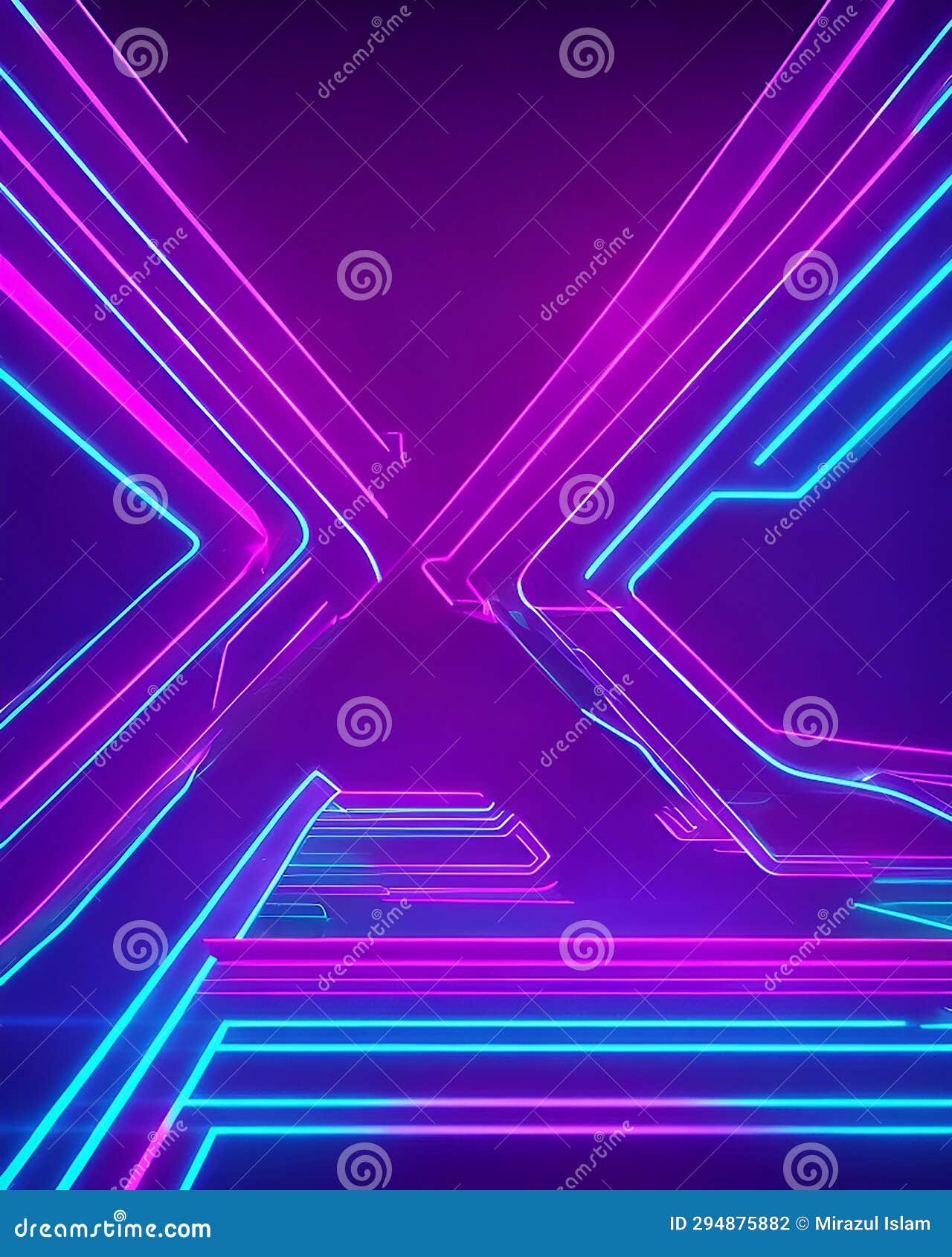 3d Render, Abstract Minimal Neon Background, Best Ai Generated Stock ...