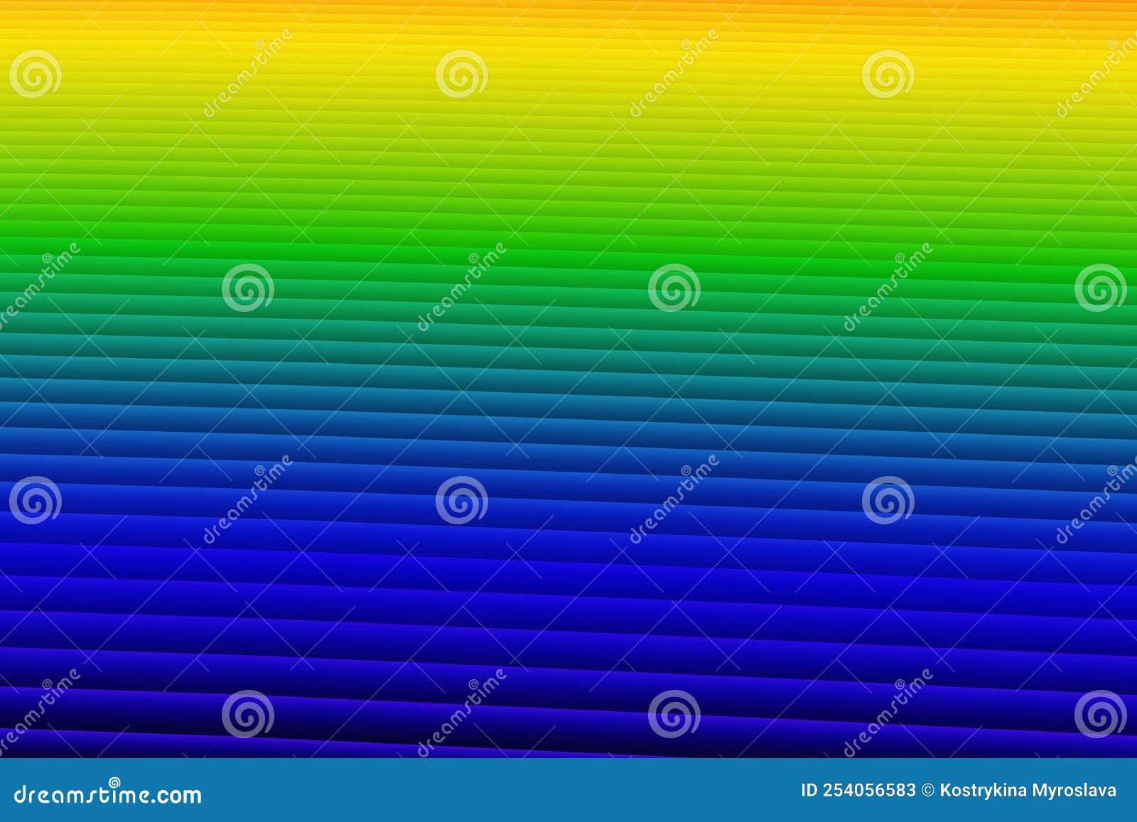 3d Render, Abstract Rainbow Background with Colorful Bright Neon Lines ...