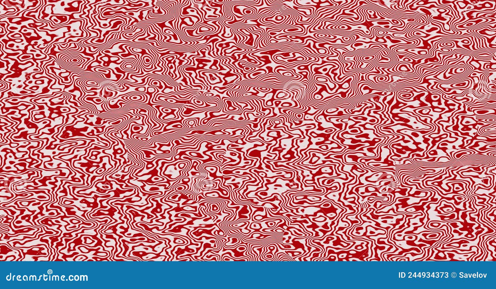 Render with Abstract Red and White Psychedelic Background Stock ...