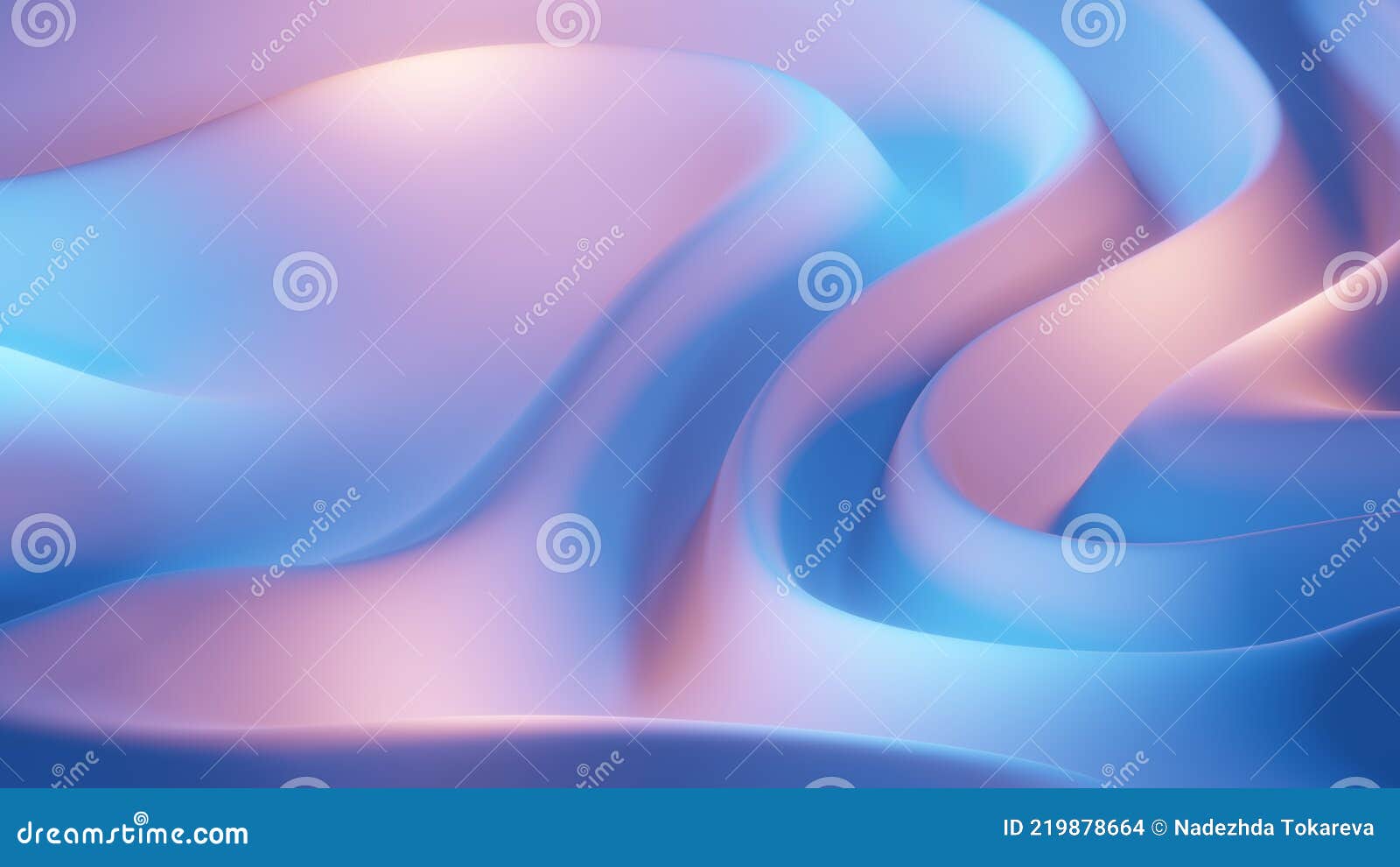 3d Render Abstract Wave Background Stock Illustration - Illustration of ...