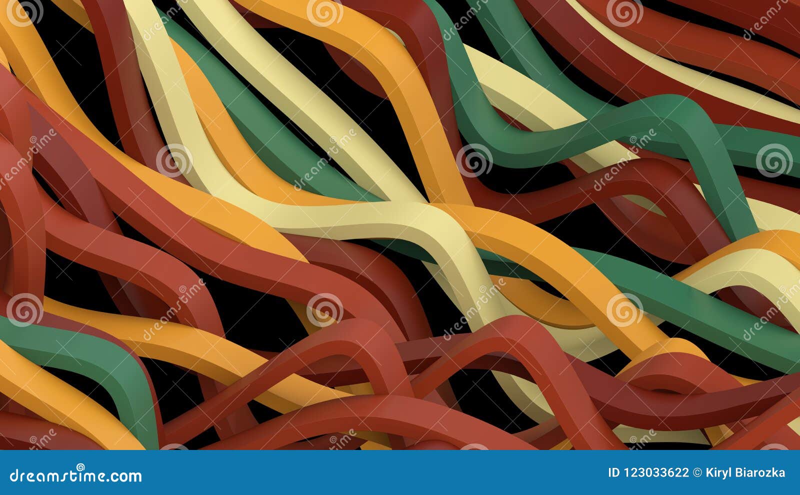 Wave of tapes stock illustration. Illustration of decoration - 123033622