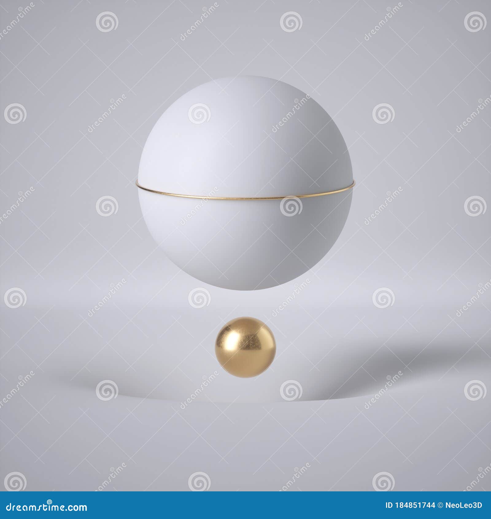 3d Render, Abstract White Background, Minimal Design, Clean Style ...