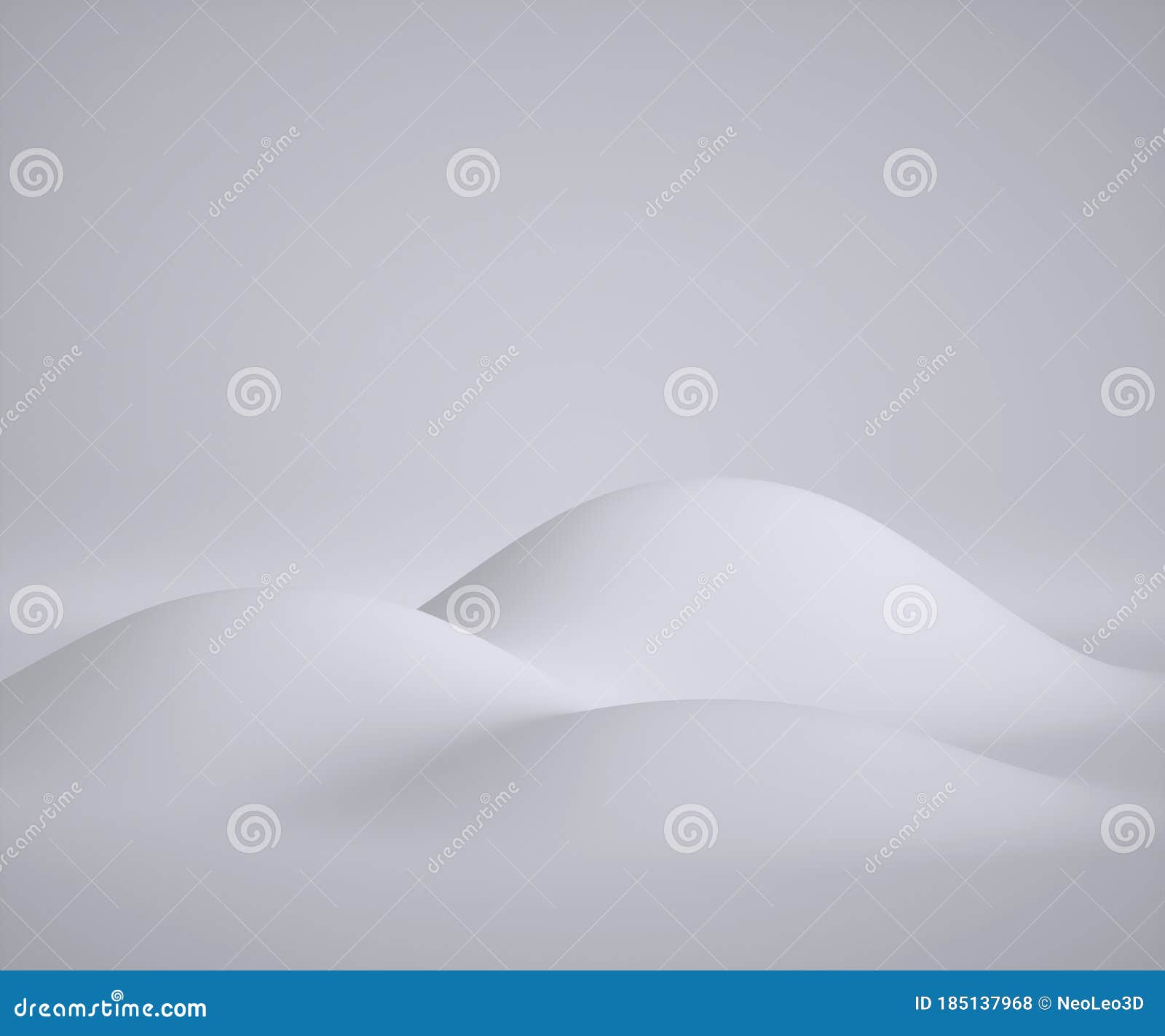 3d Render, Abstract White Background, Modern Minimal Concept, Clean ...