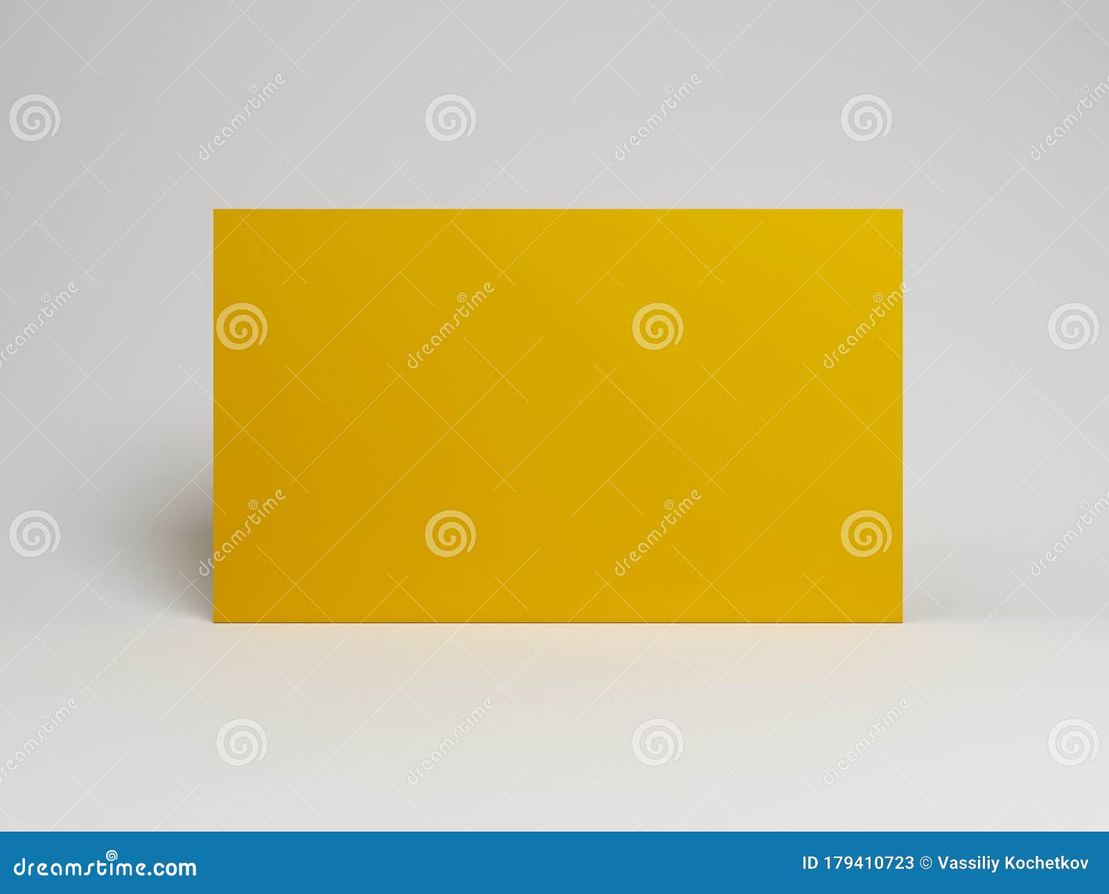 3D Render of Abstract Yellow Composition. Minimal Studio Stock ...