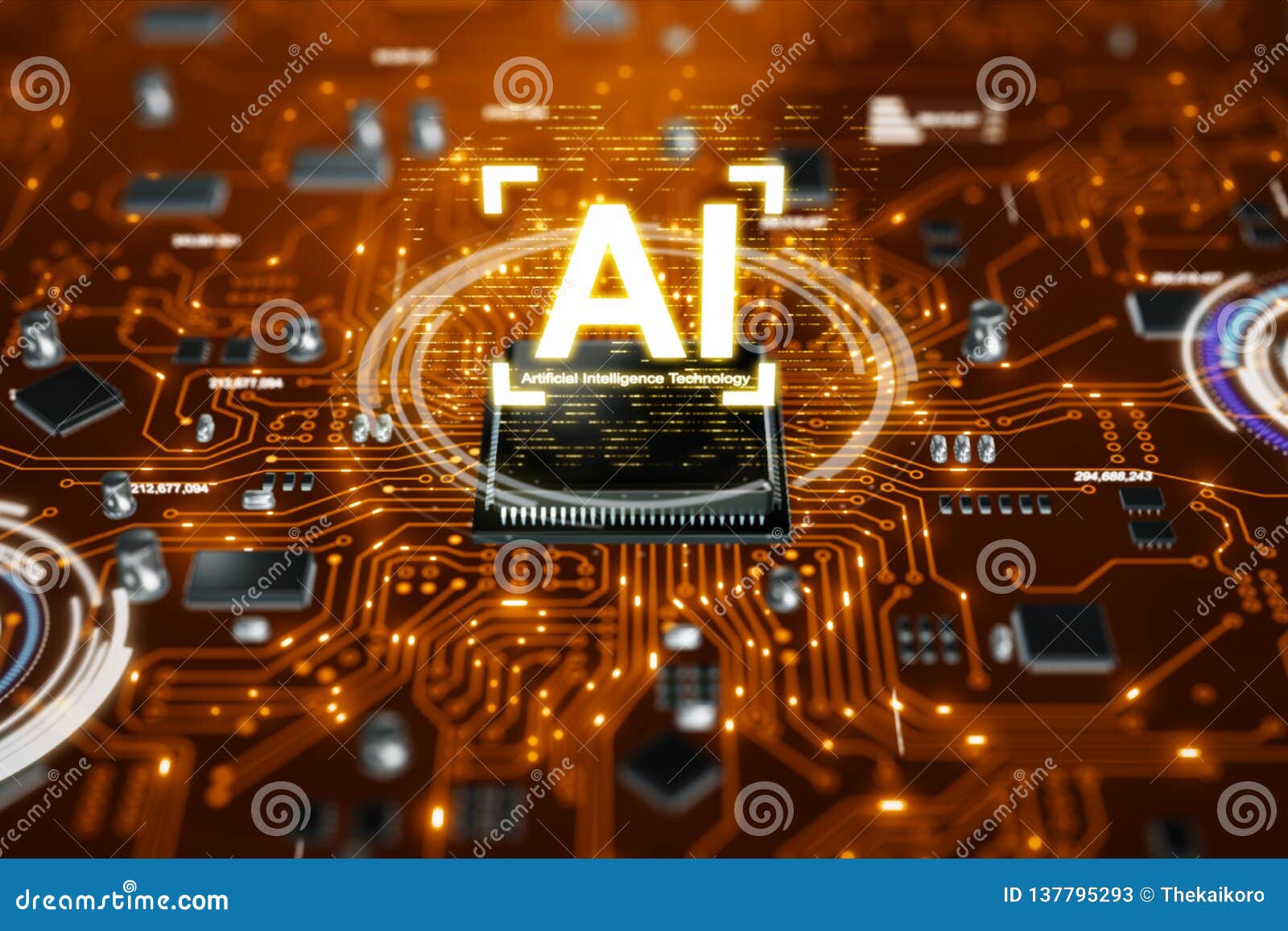 3D Render AI Artificial Intelligence Technology CPU Central Processor ... 3D Render AI Artificial Intelligence Technology CPU Central Processor ...