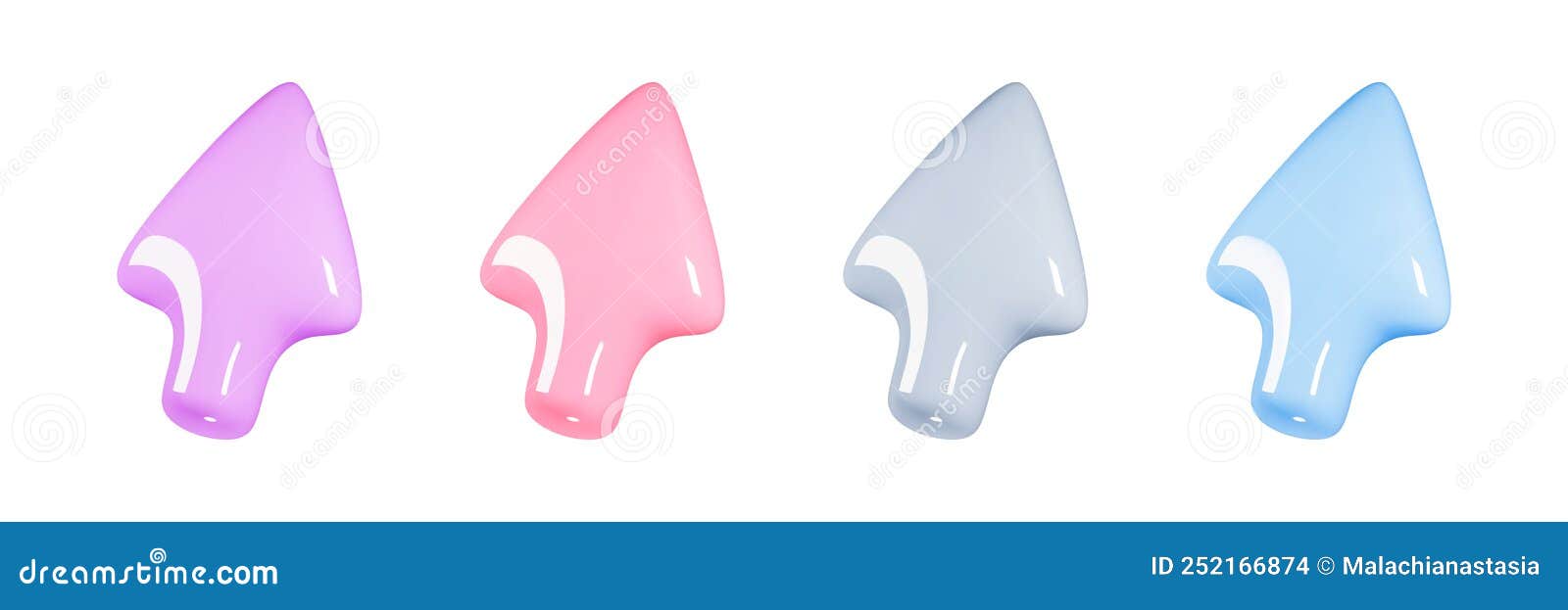 Mouse Arrow Minimal Render Stock Illustrations – 27 Mouse Arrow Minimal ...