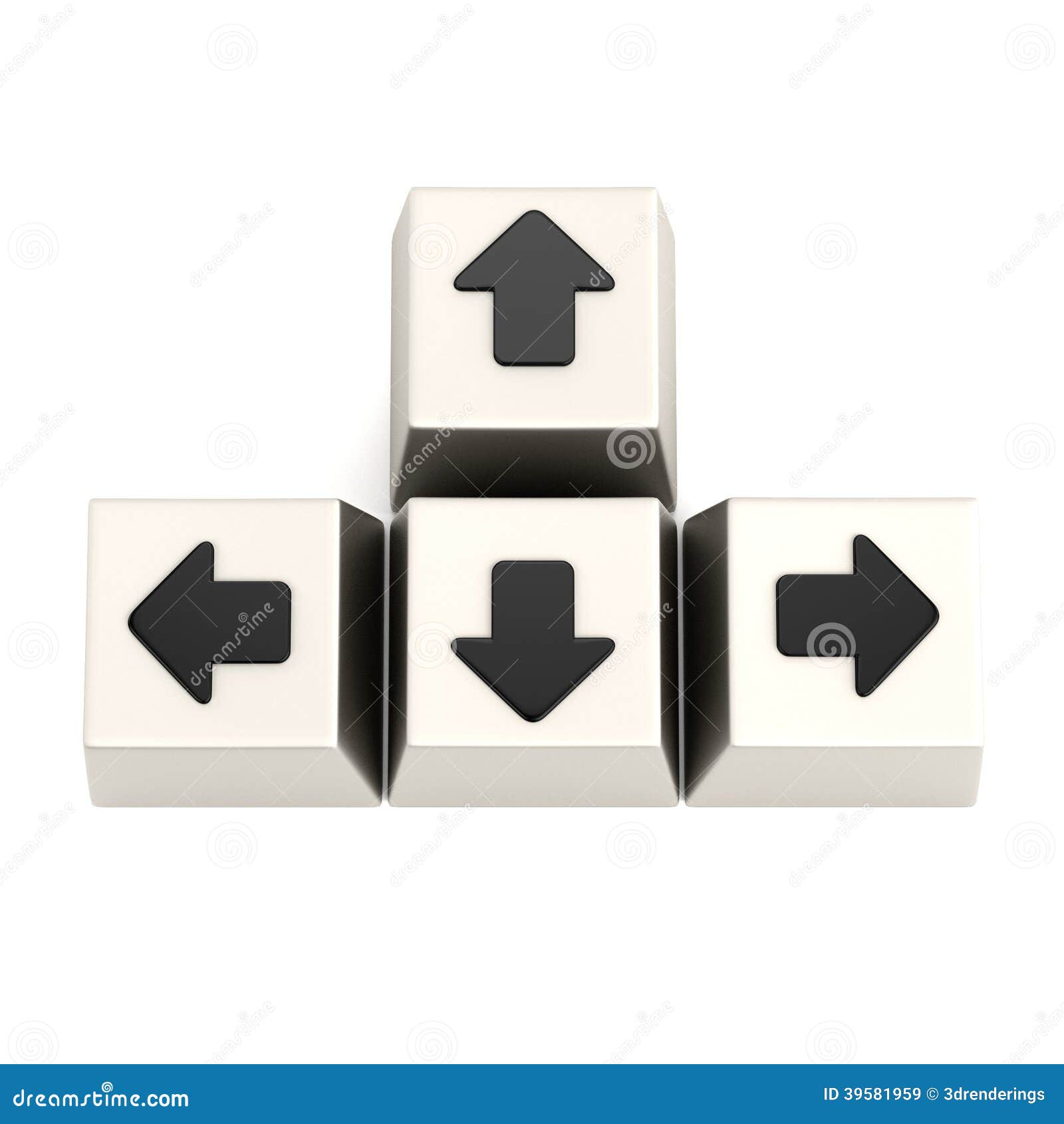 3d render of arrows stock illustration. Illustration of arrow - 39581959