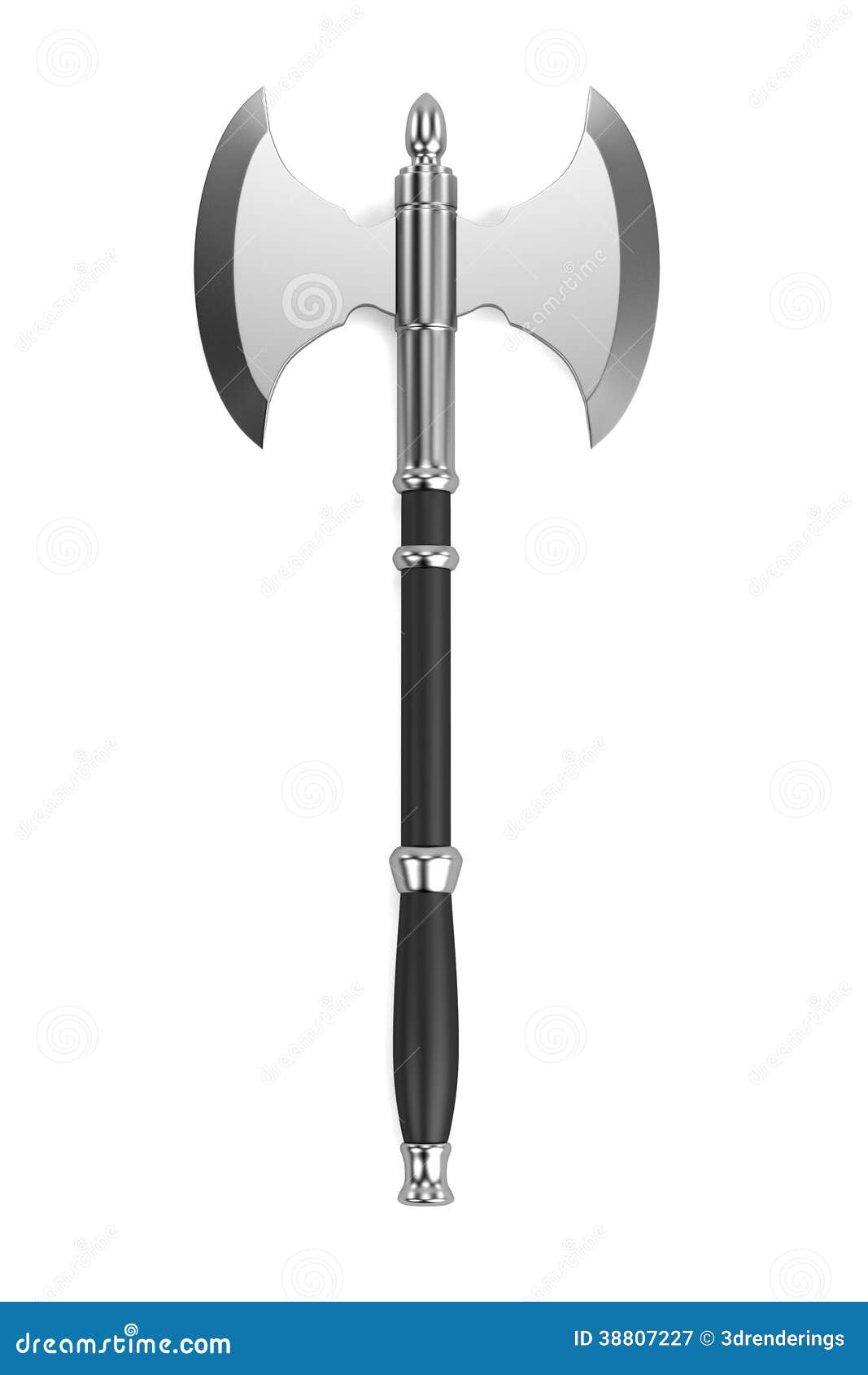 3d render of axe stock illustration. Illustration of graphics - 38807227