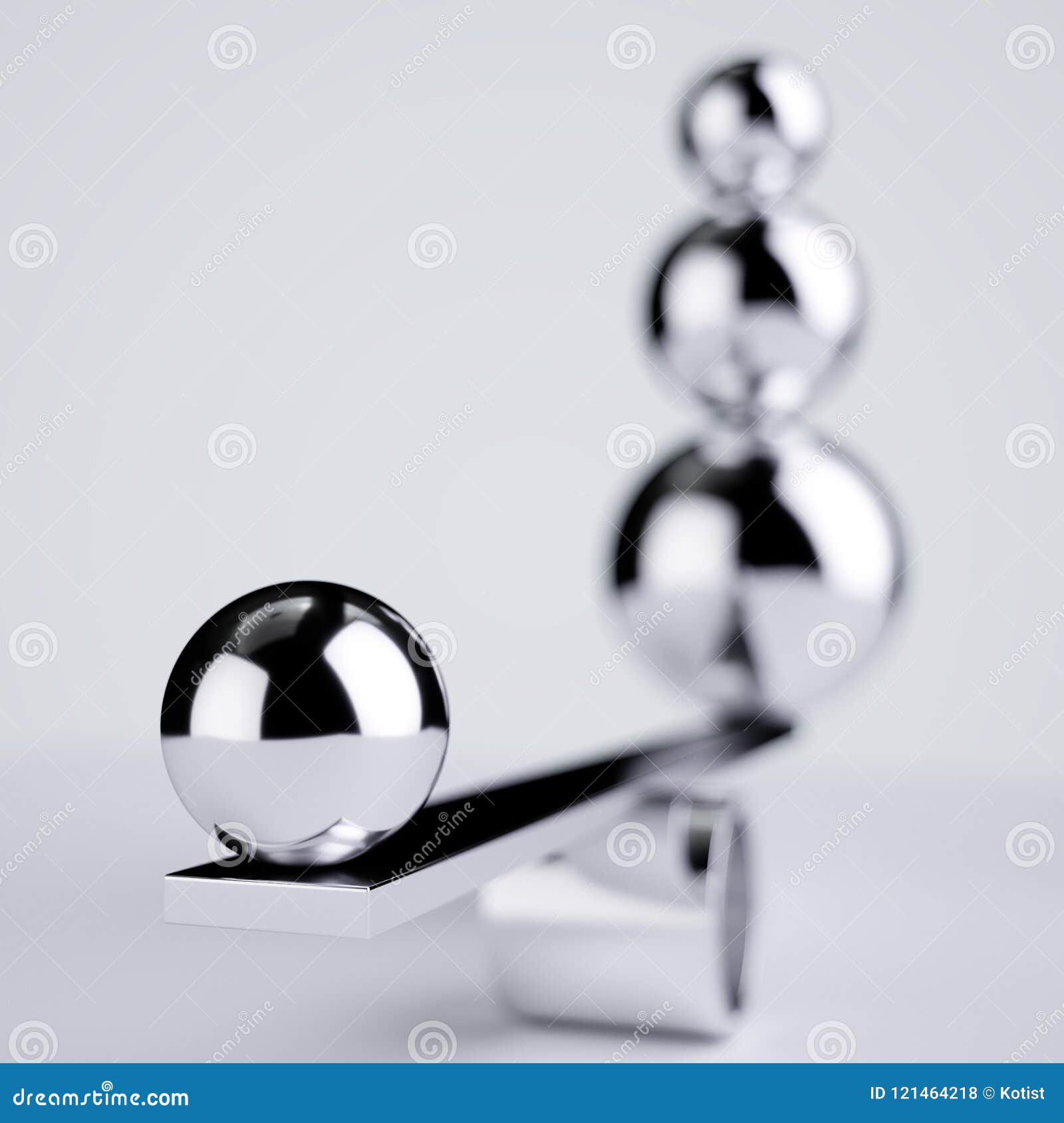 Concept of balance stock illustration. Illustration of ball - 121464218