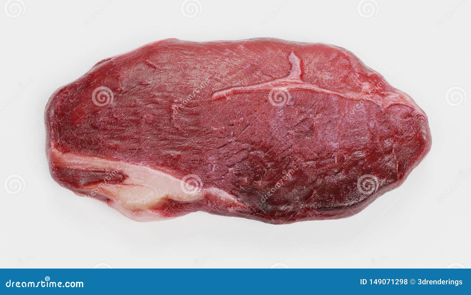 3D Render of Beef Steak stock illustration. Illustration of beefsteak ...