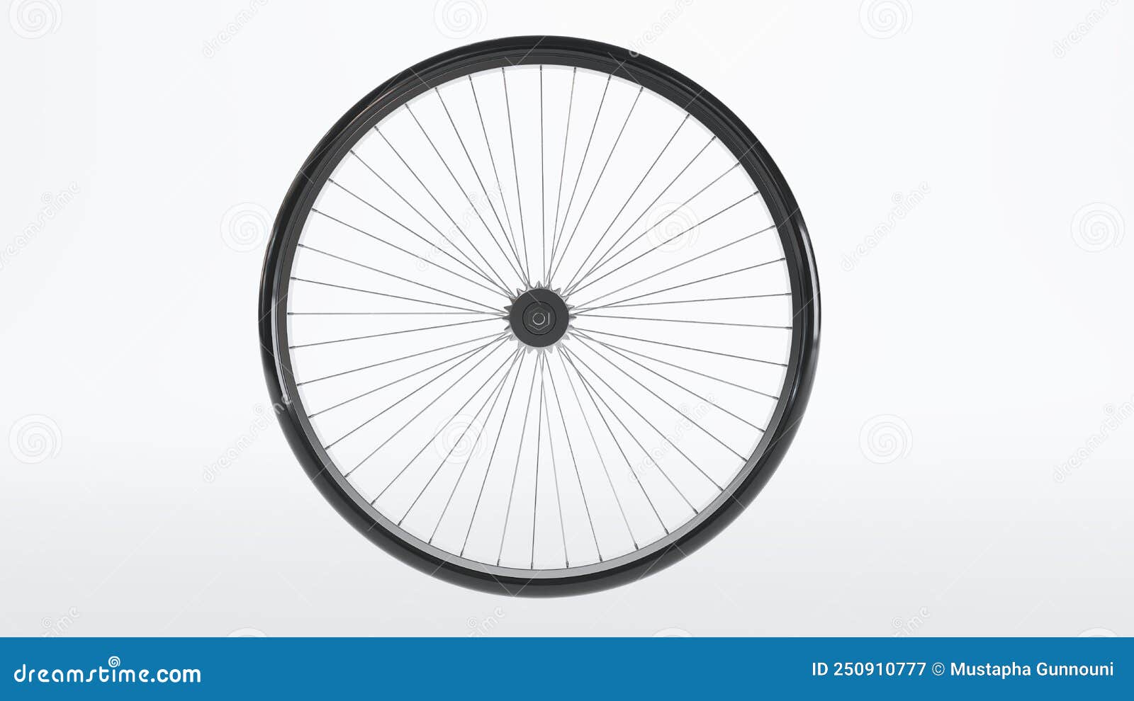 Bicycle Wheel, Bike Wheel Isolated on White Background Stock ...