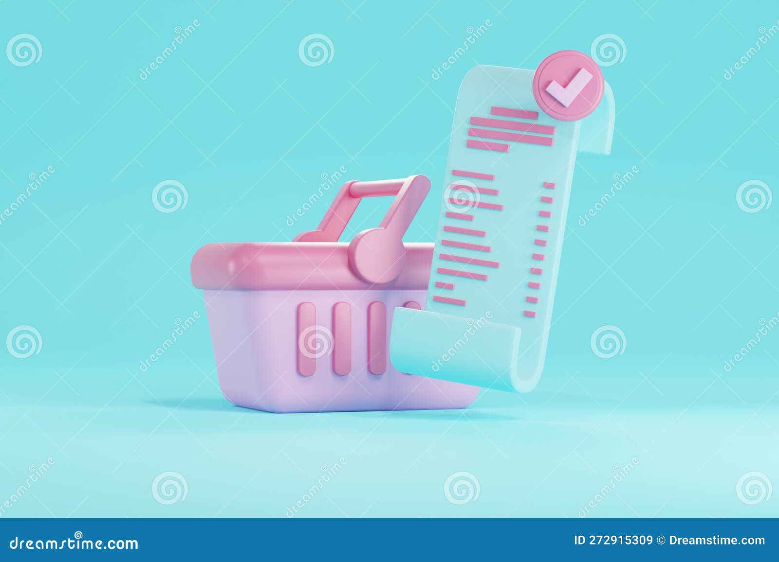 3D Render Bill Payment With Calculator,gold Coins, Wallet And Check ...