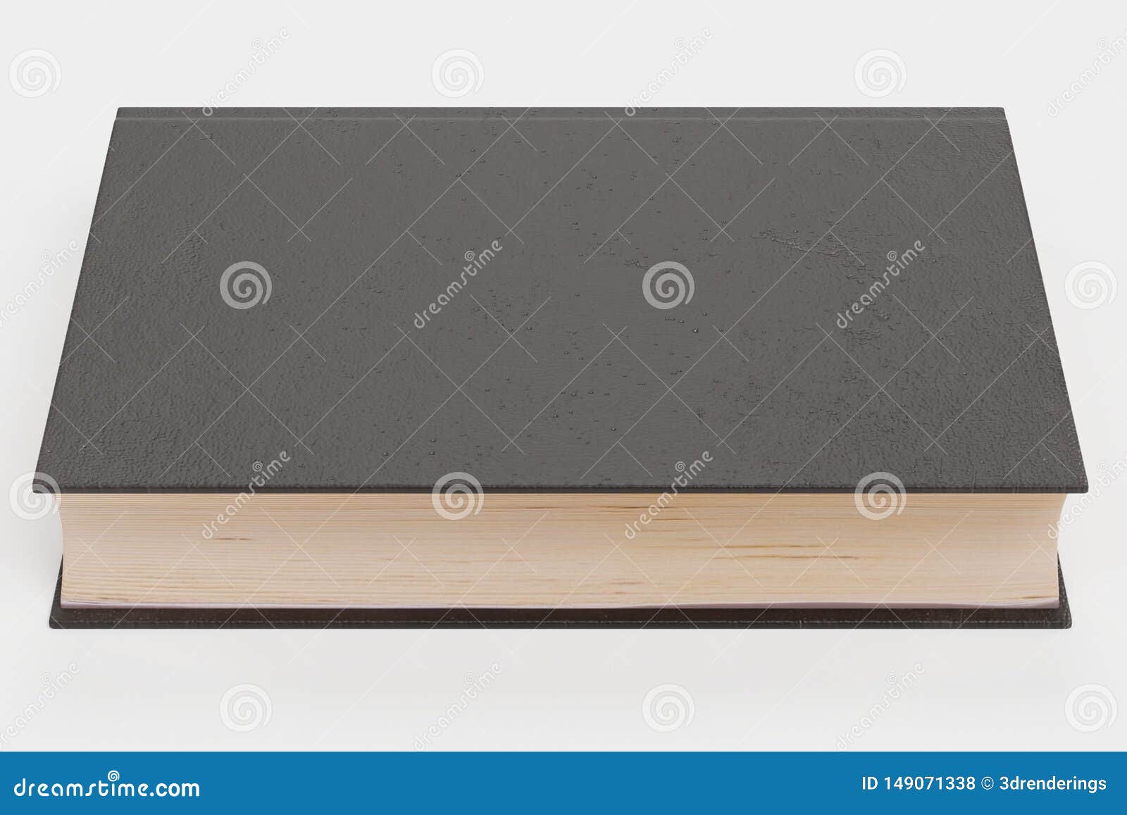 3D Render of Blank Book stock illustration. Illustration of office ...
