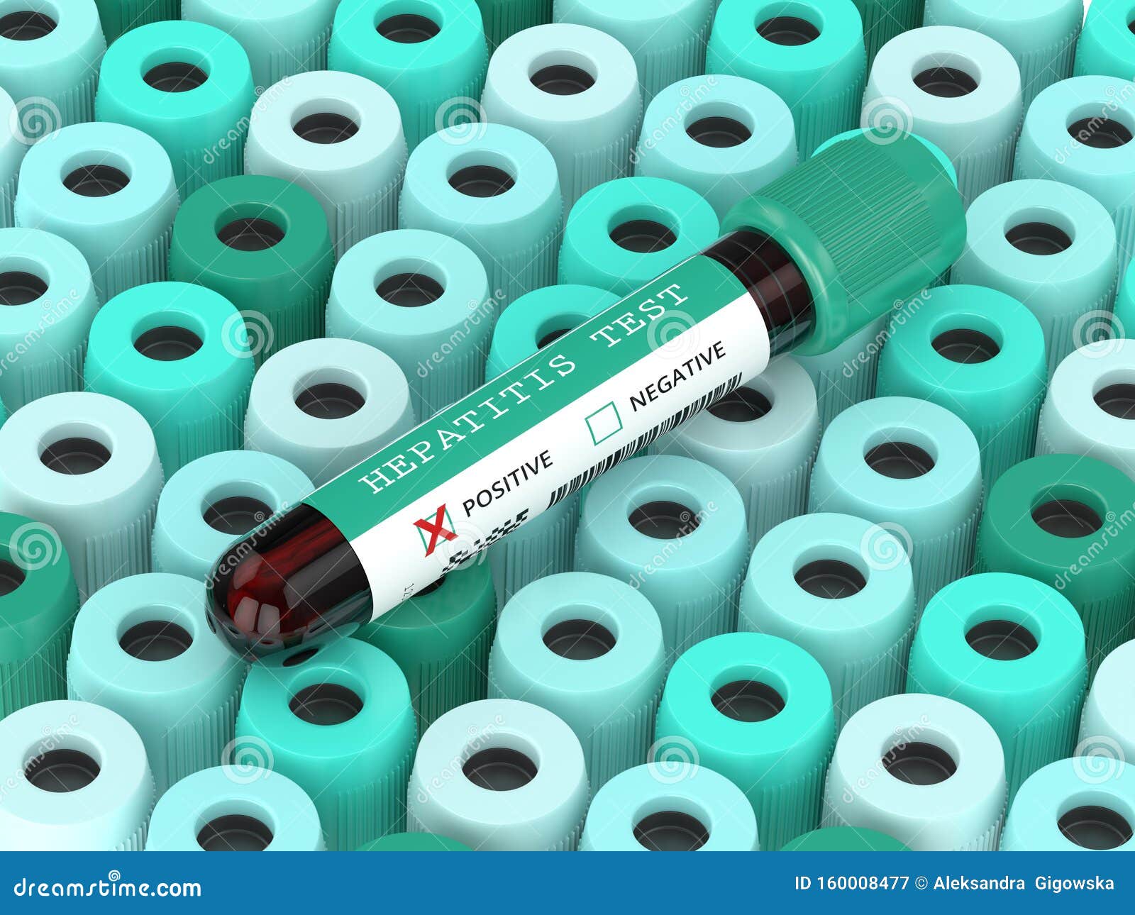 3d Render Of CBC Blood Tubes With Syringe Royalty-Free Stock ...