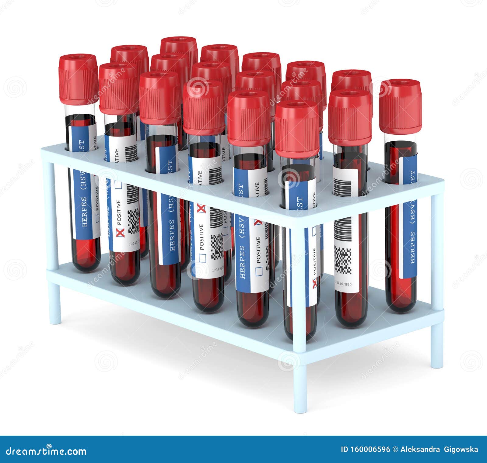 3d Render Of CBC Blood Tubes With Syringe Royalty-Free Stock ...