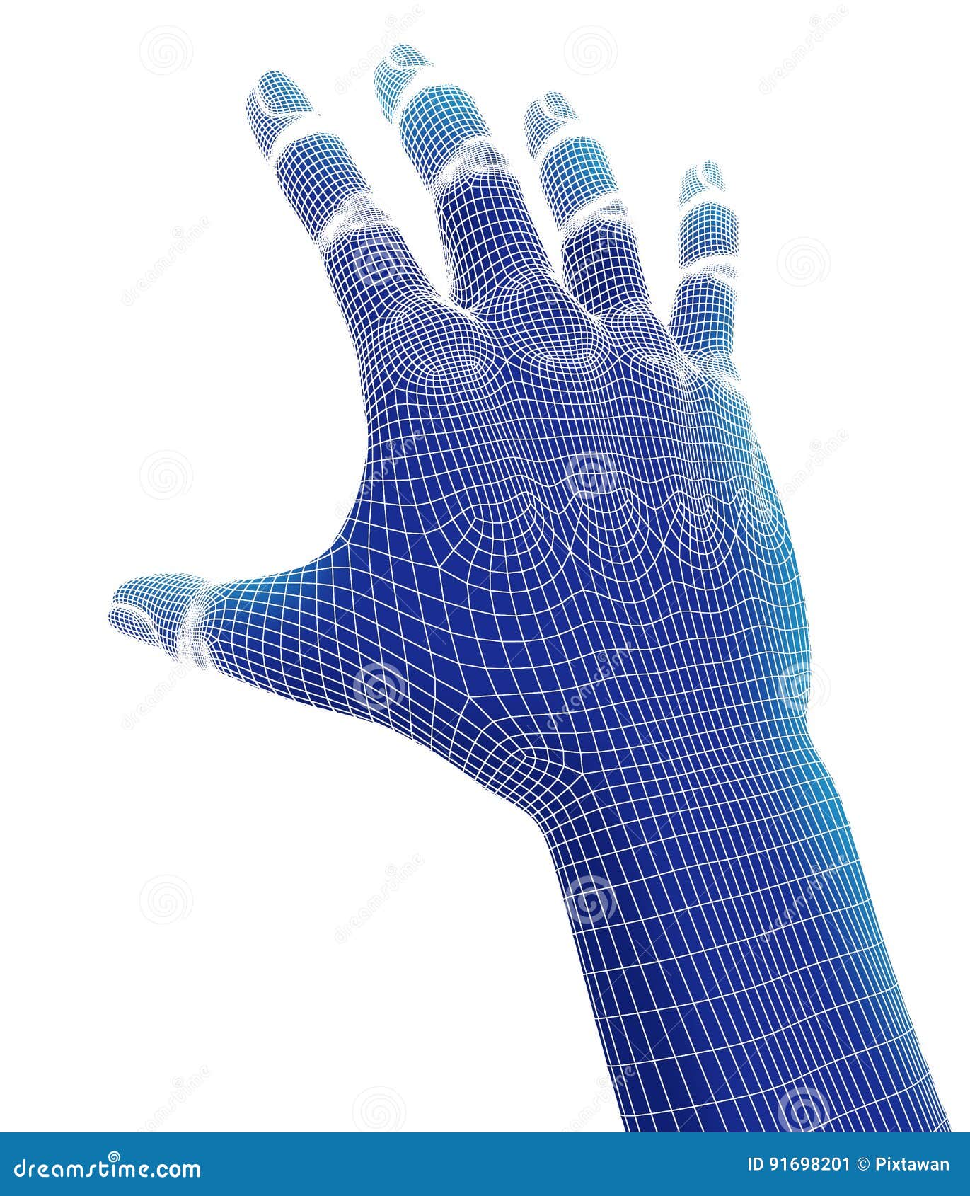 Render With Blue Ascending Graph Stock Photography | CartoonDealer.com ...