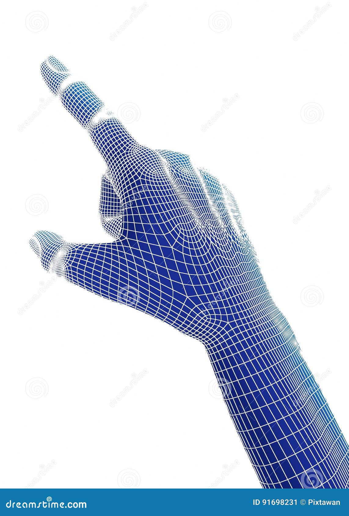 Render With Blue Ascending Graph Stock Photography | CartoonDealer.com ...