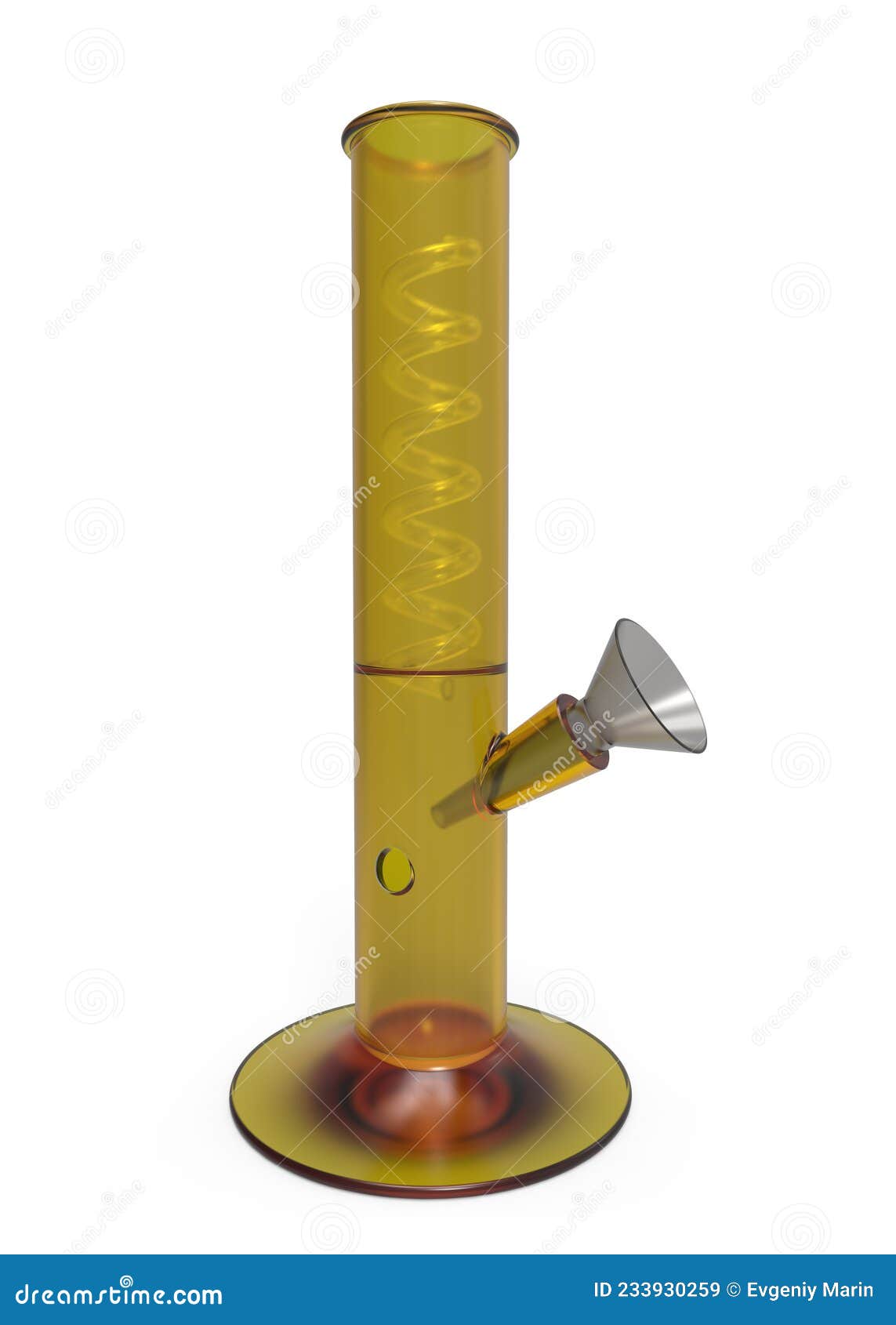 Bong Isolated on White Background Stock Illustration - Illustration of ...