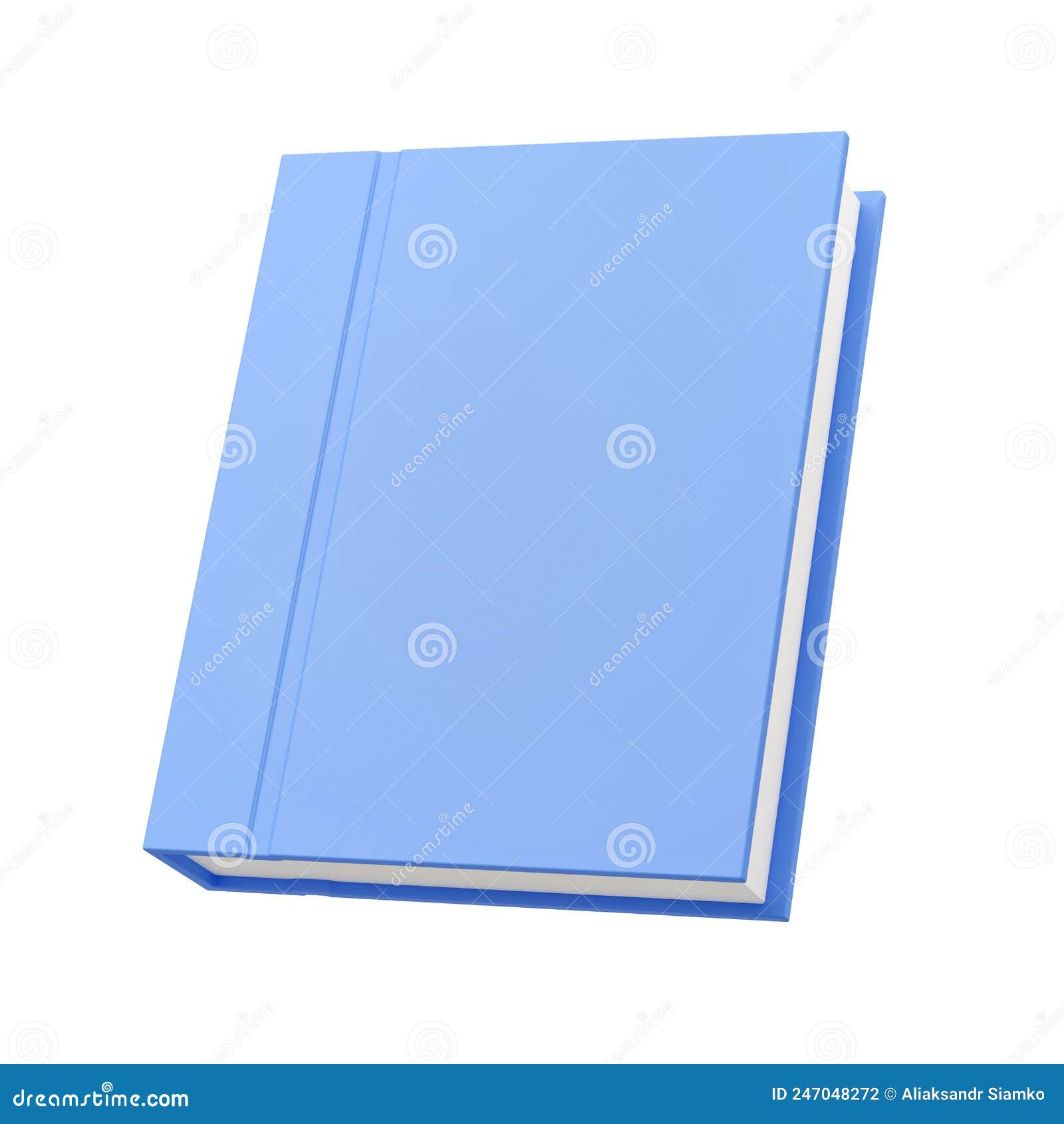 3d render of a book stock illustration. Illustration of document ...