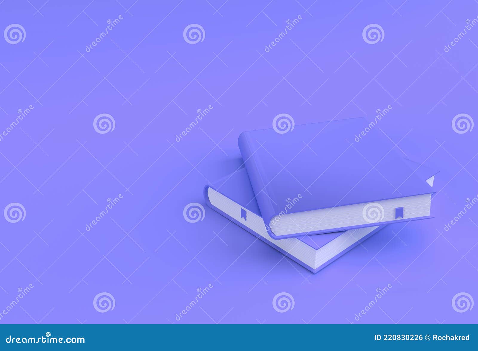 3D Render Books Stack of Book Covers Textbook Bookmark Mockup Style ...