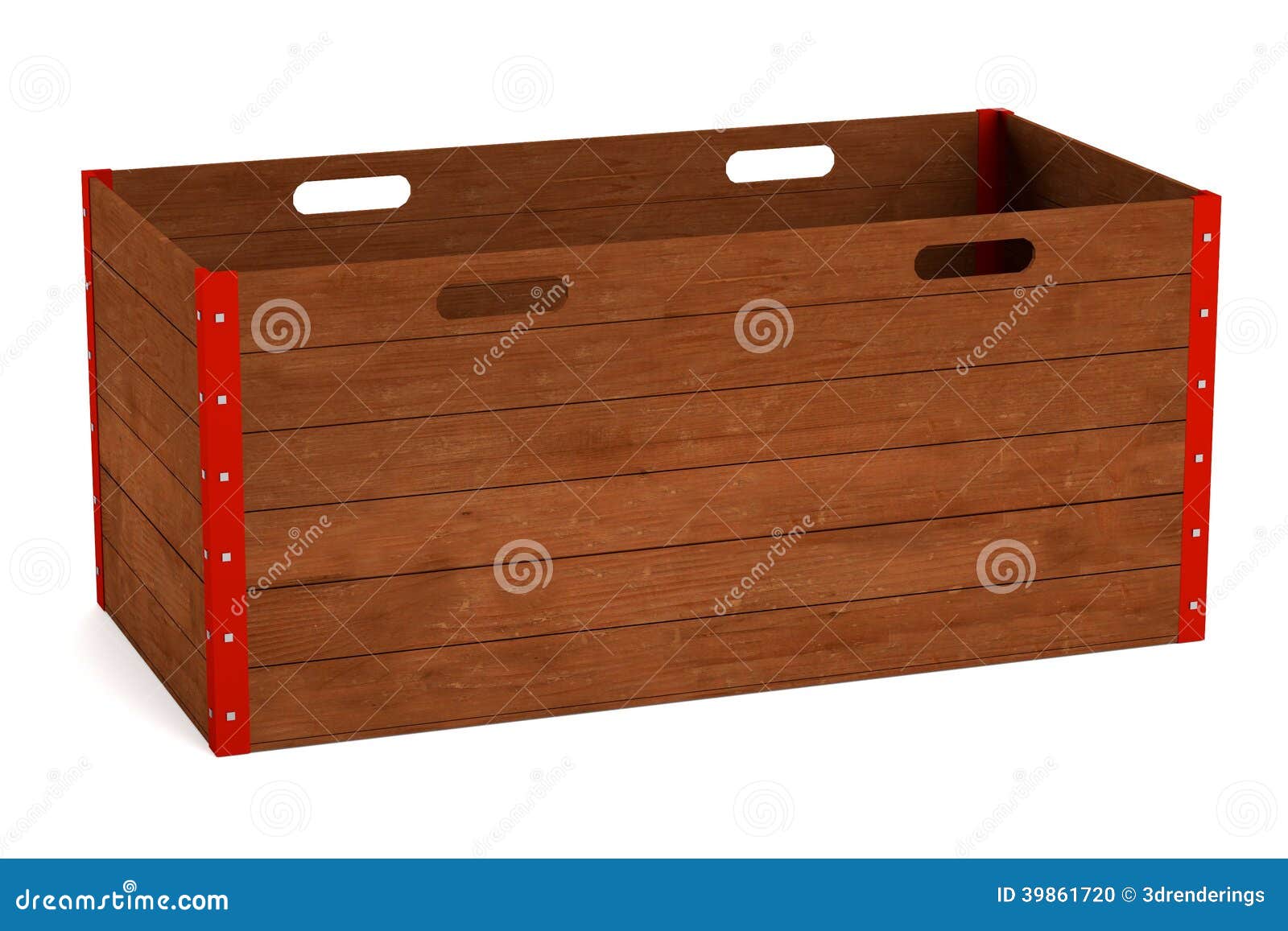 3d render of box stock illustration. Illustration of industrial - 39861720